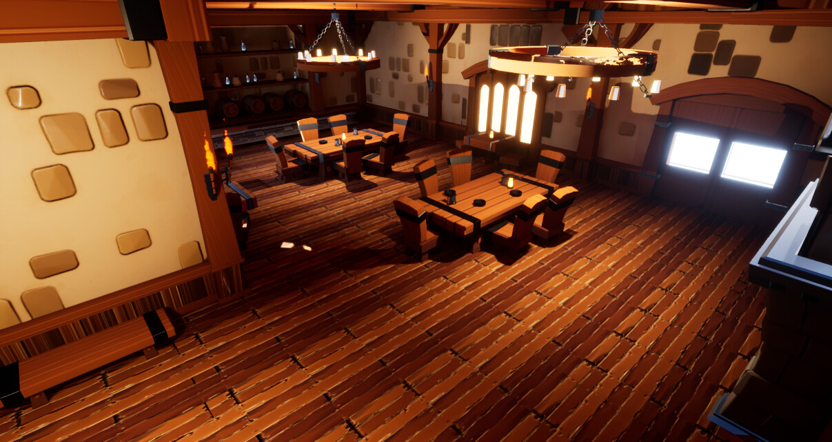 Harstone Tavern Fan Art by Anthony Mathieu — ProUser.Me