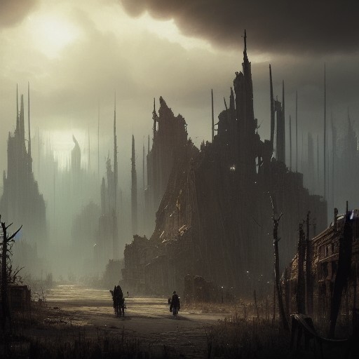 ArtStation - post apocalyptic art