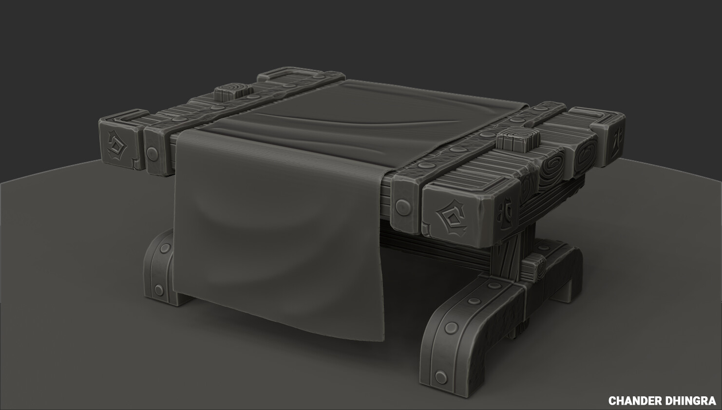 Chander Dhingra - Stylized Table