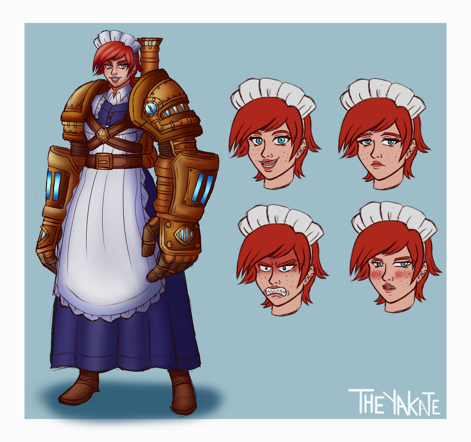 ArtStation - [Rough][Battle Maid #1 Tabitha