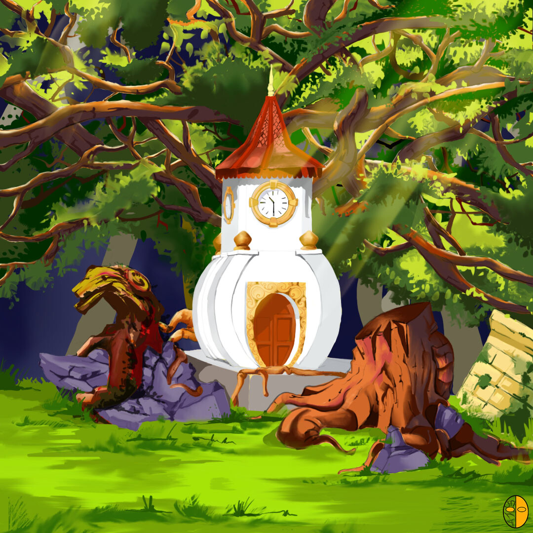 ArtStation - The clock tower
