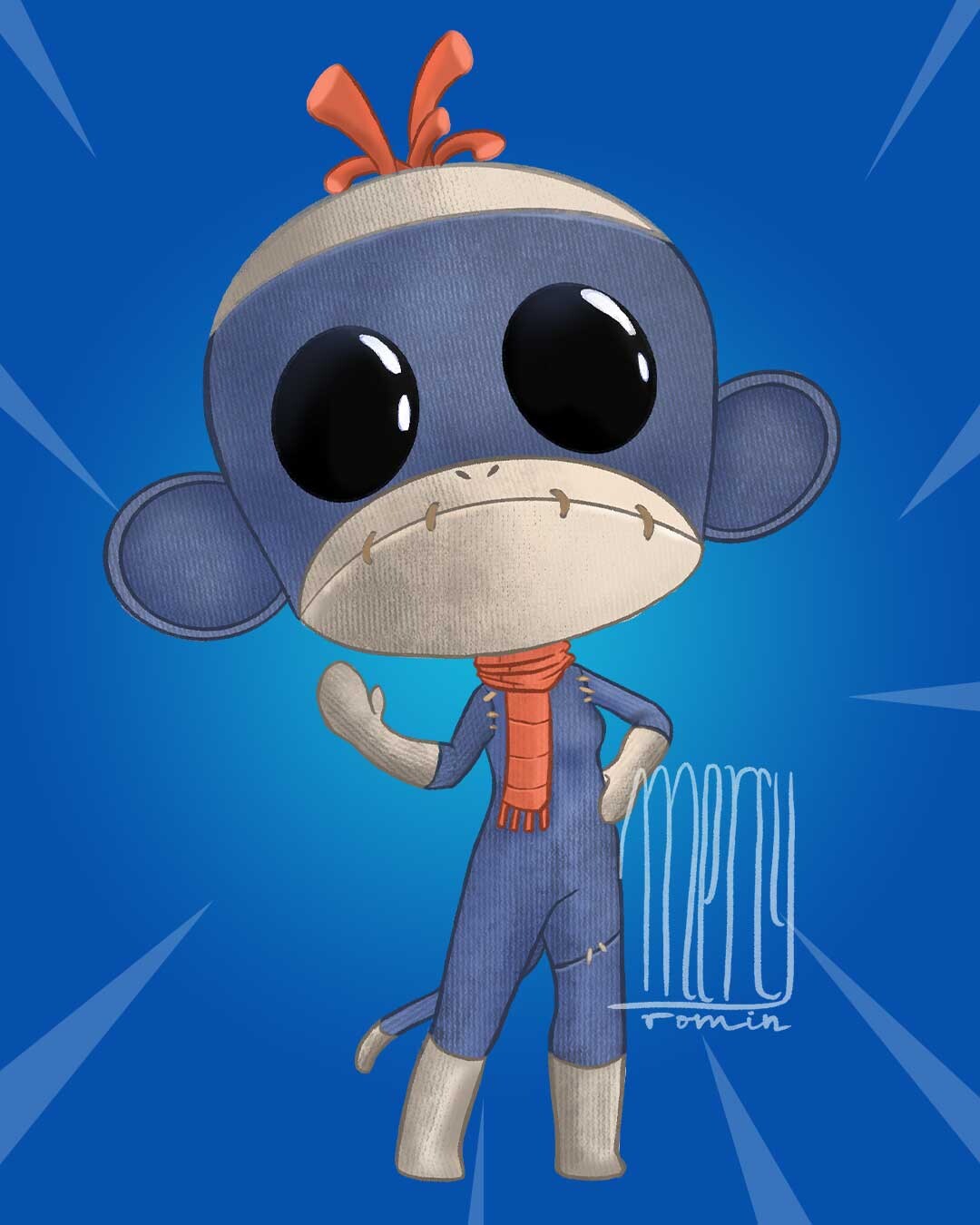 ArtStation - Monks from Fortnite