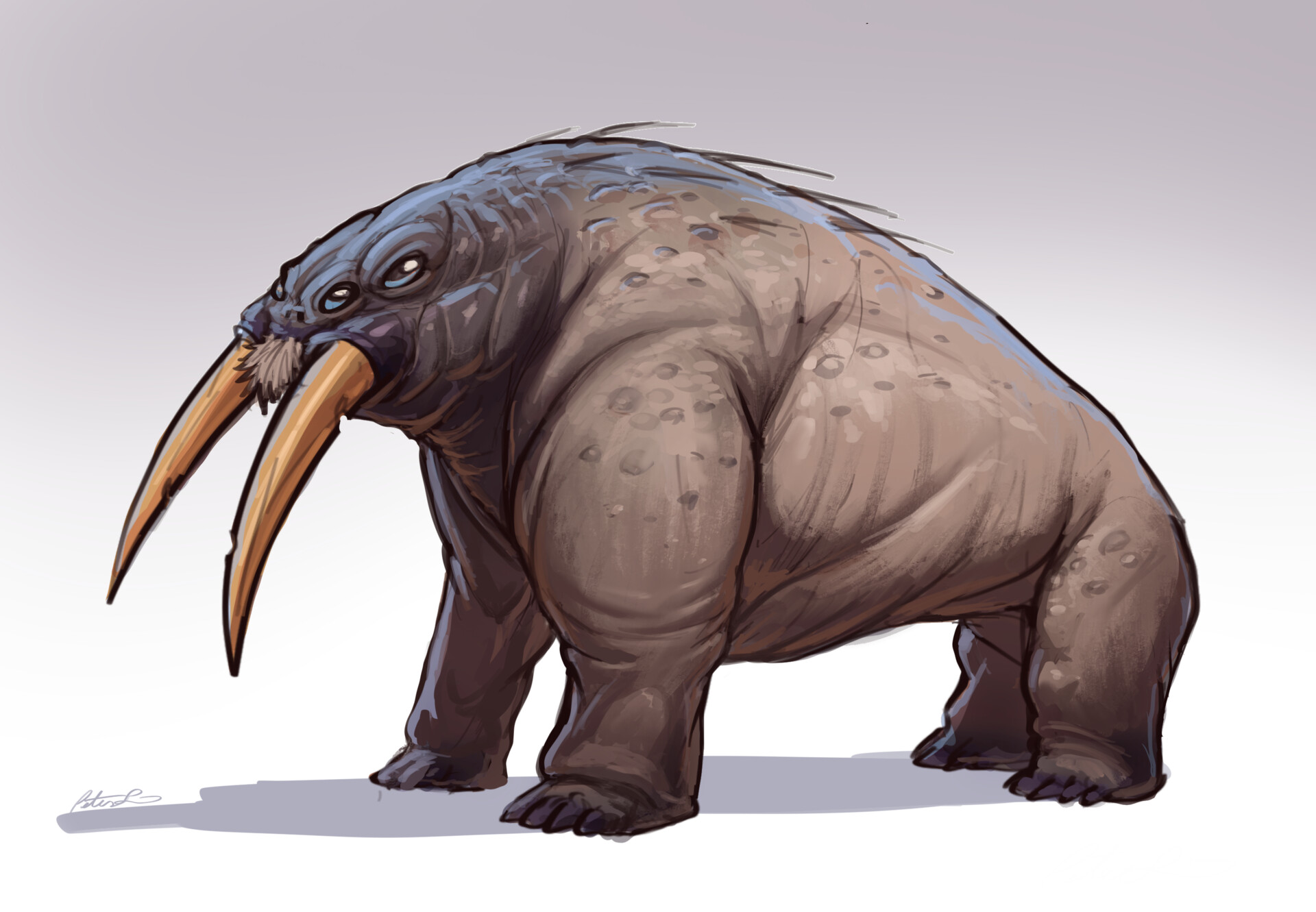 ArtStation - Alien Walrus