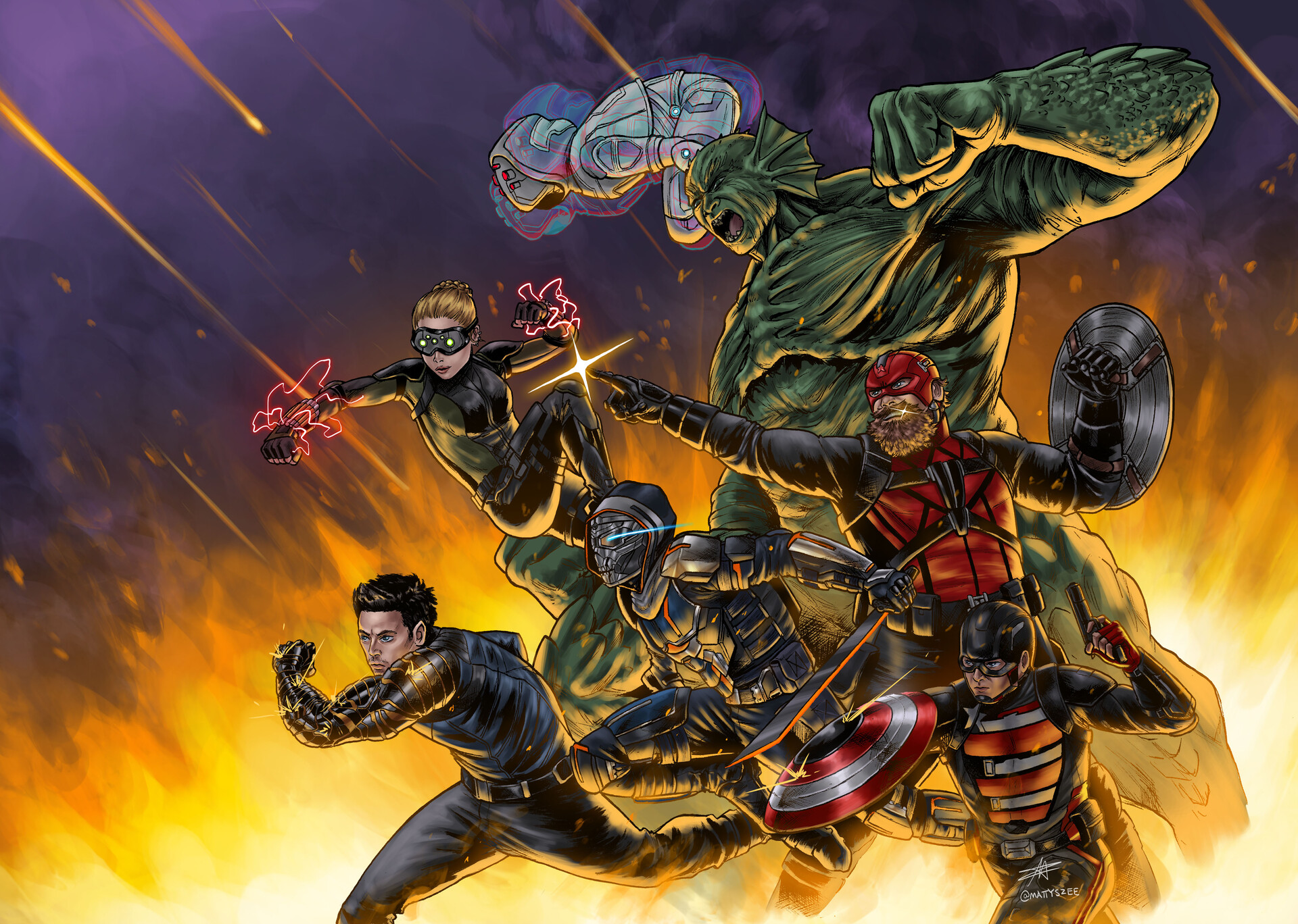ArtStation - thunderbolts