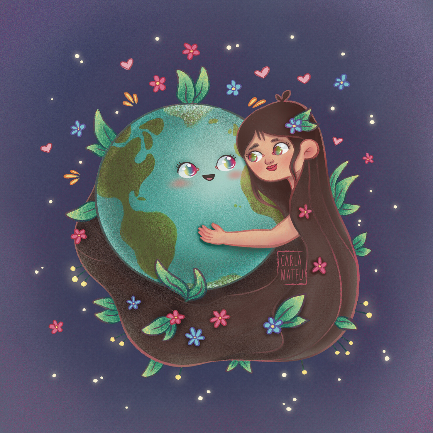 ArtStation - Mother Earth illustration