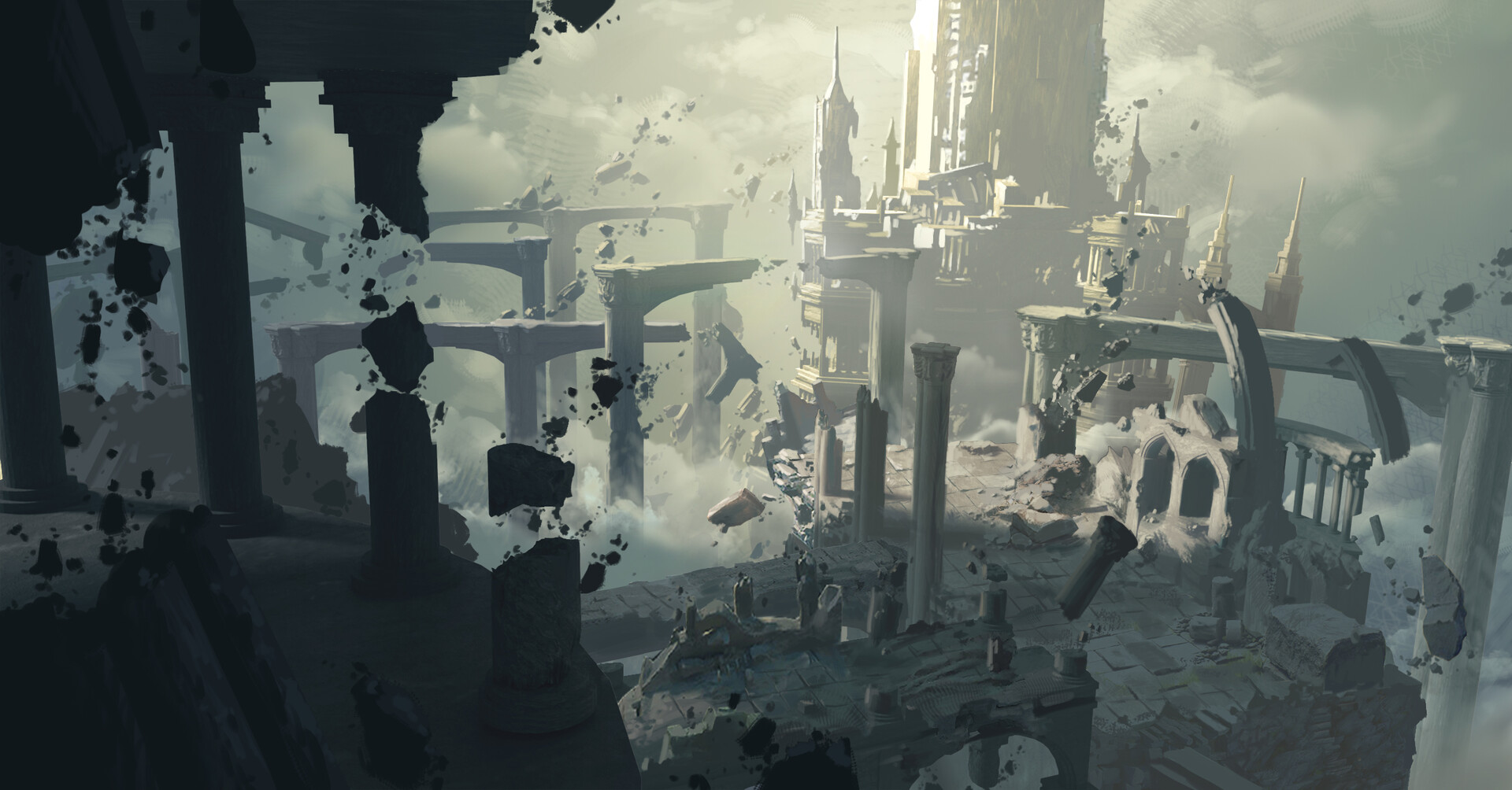 ArtStation - City ruins