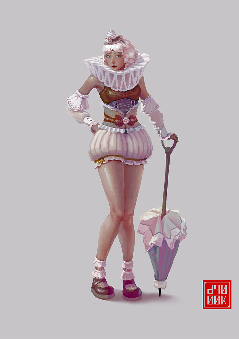 ArtStation - Puffer princess