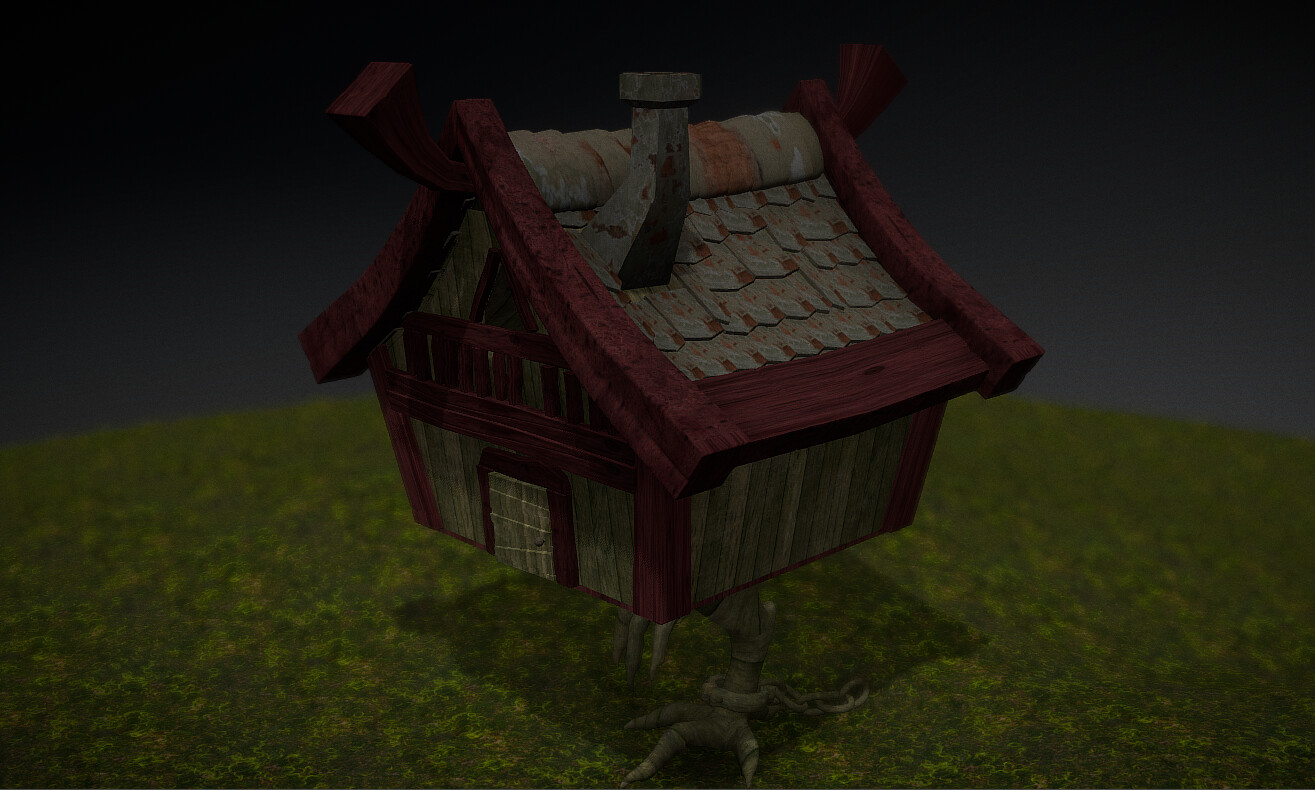 ArtStation - House of Baba Yaga