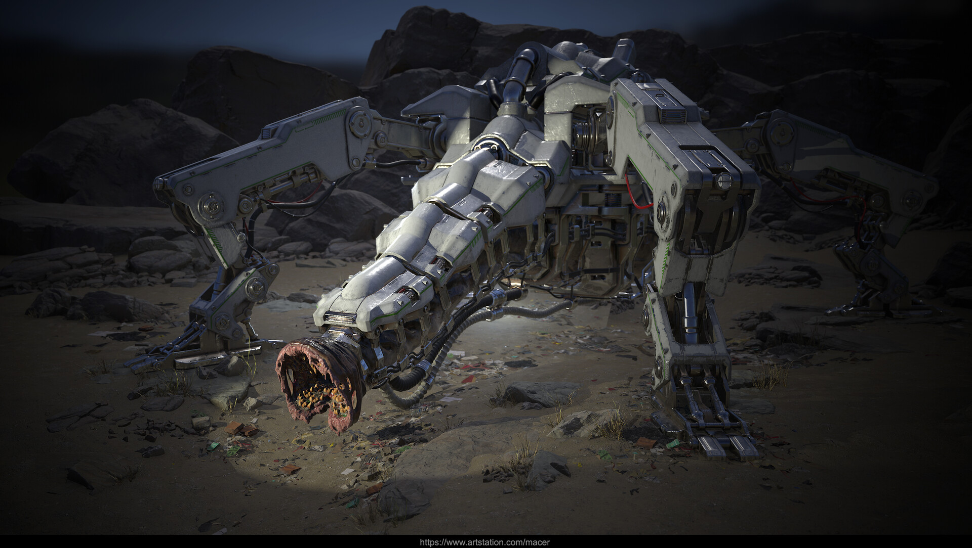 ArtStation - Beach Comber