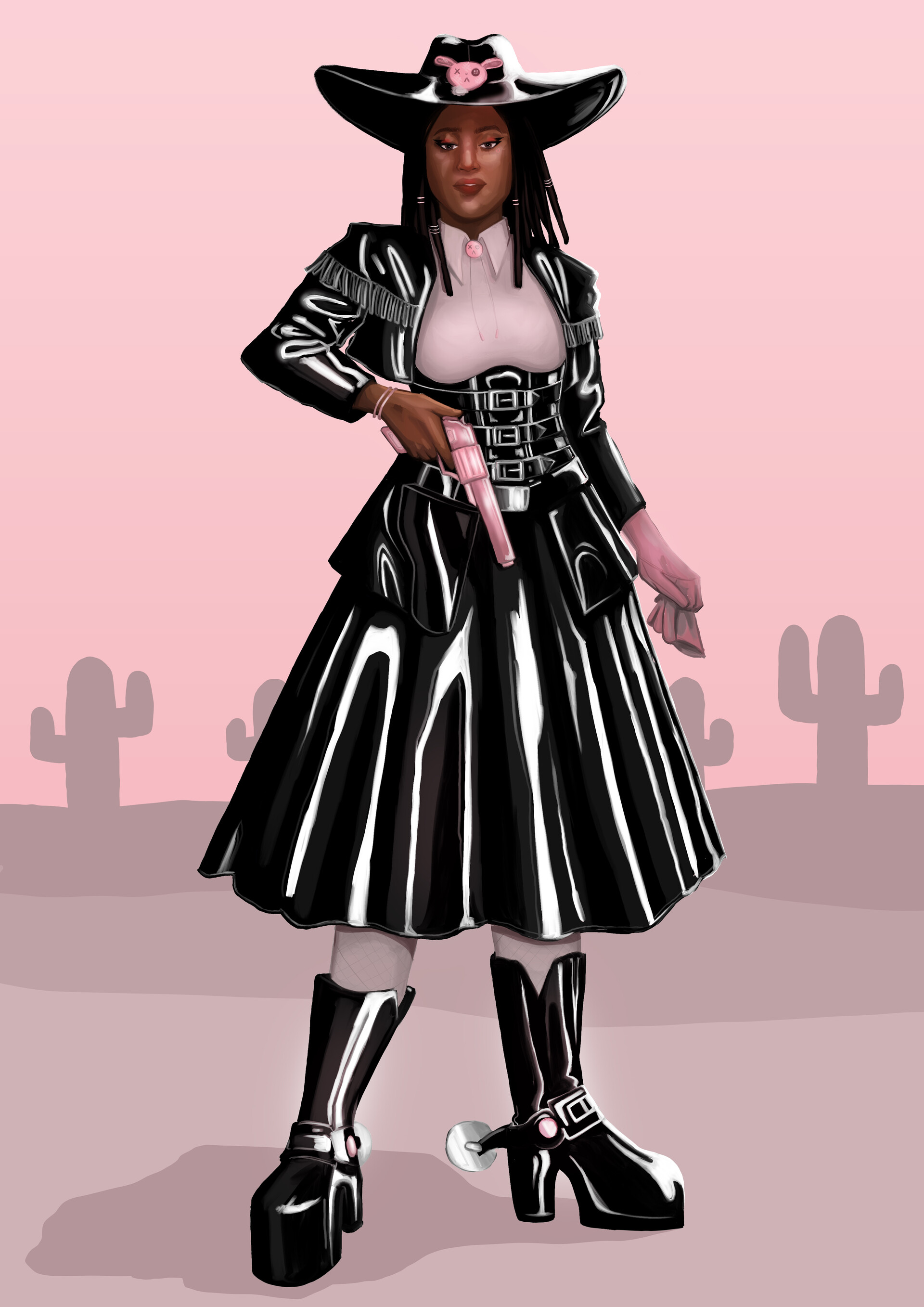 ArtStation - CHAOS COWBOY - CHARACTER DESIGN