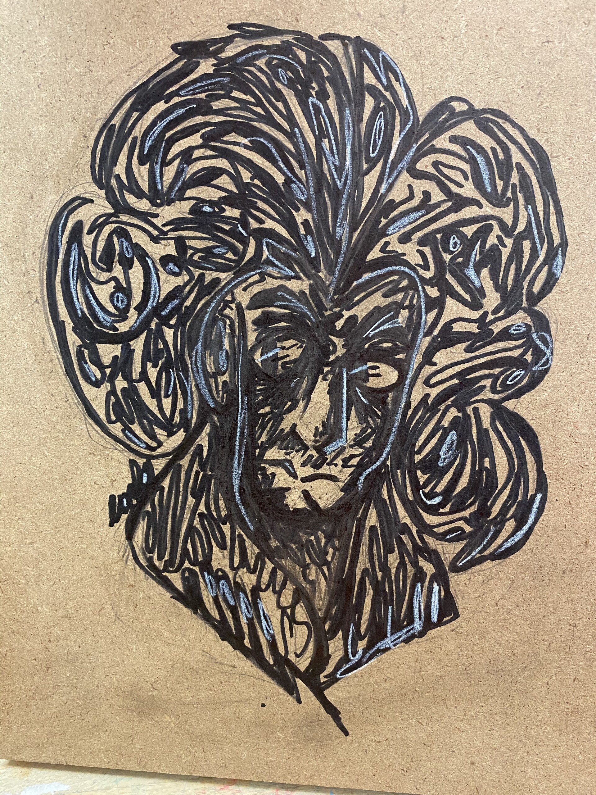 Ian - Printmaking beginning