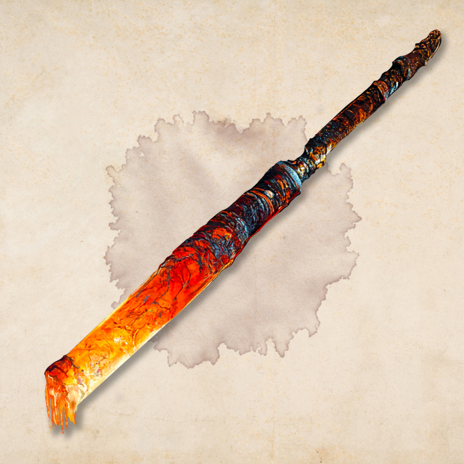 ArtStation - Swordtember 27 - Volcanic