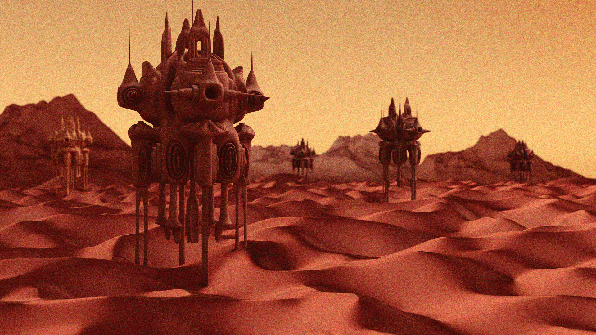 ArtStation - Mars Surface used to look like this