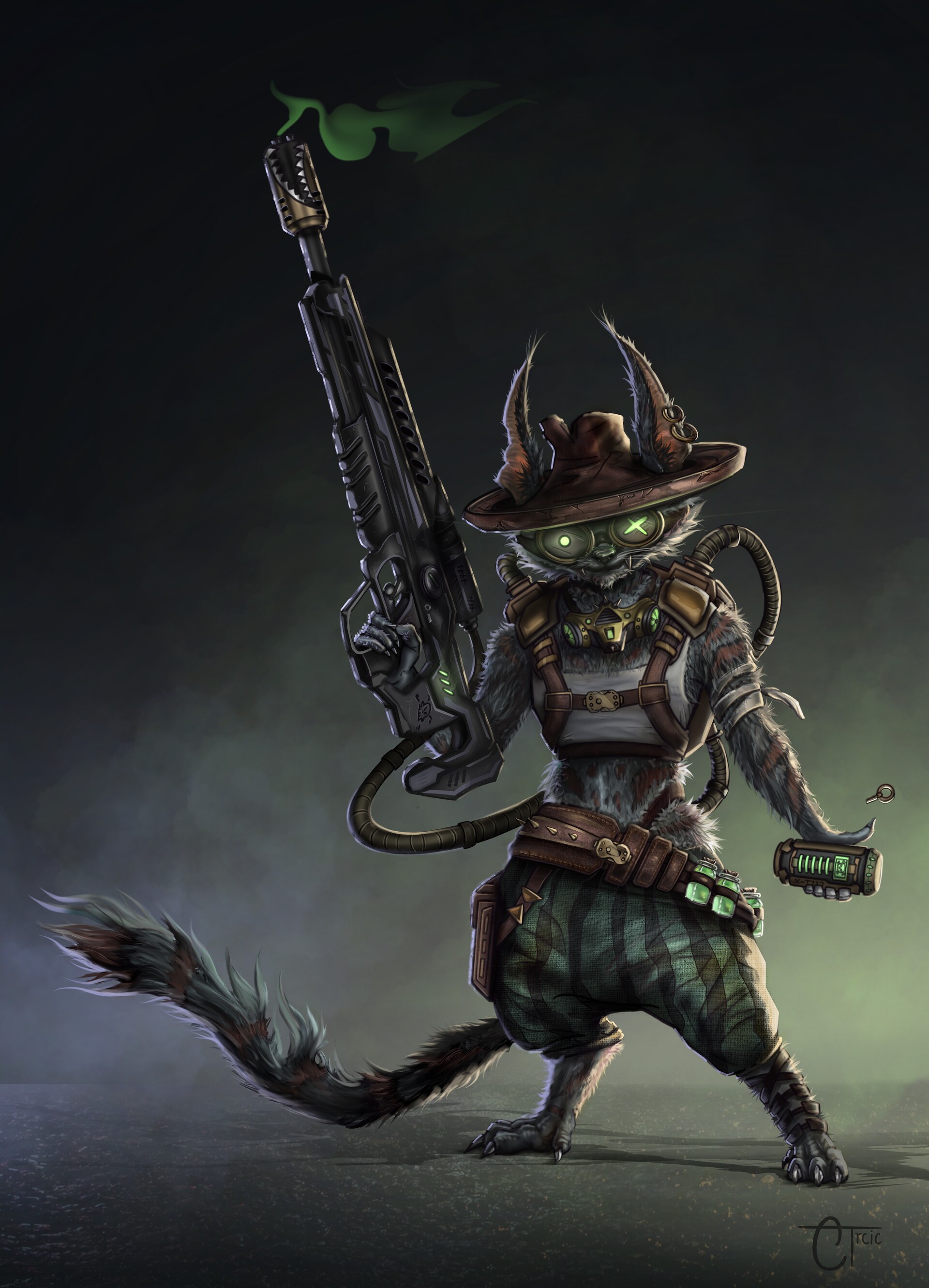 ArtStation - Steampunk Fantasy Villian