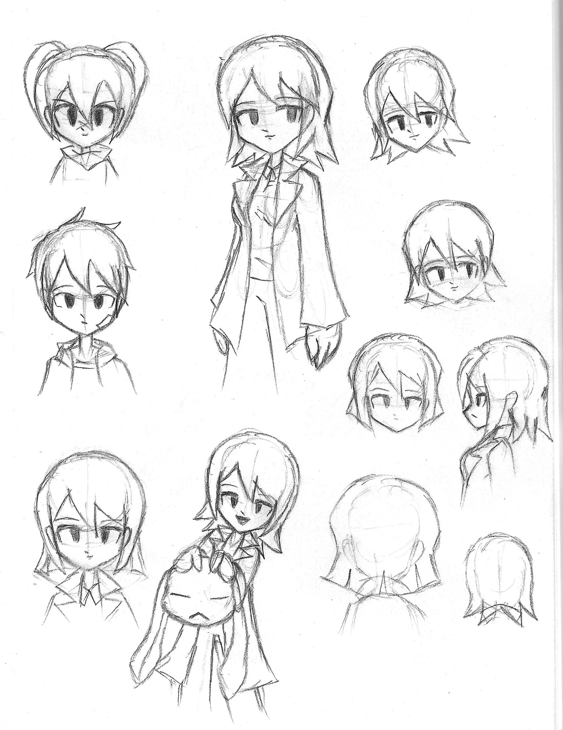 Isaiah Hull - Cave Story Battle Character Sketches