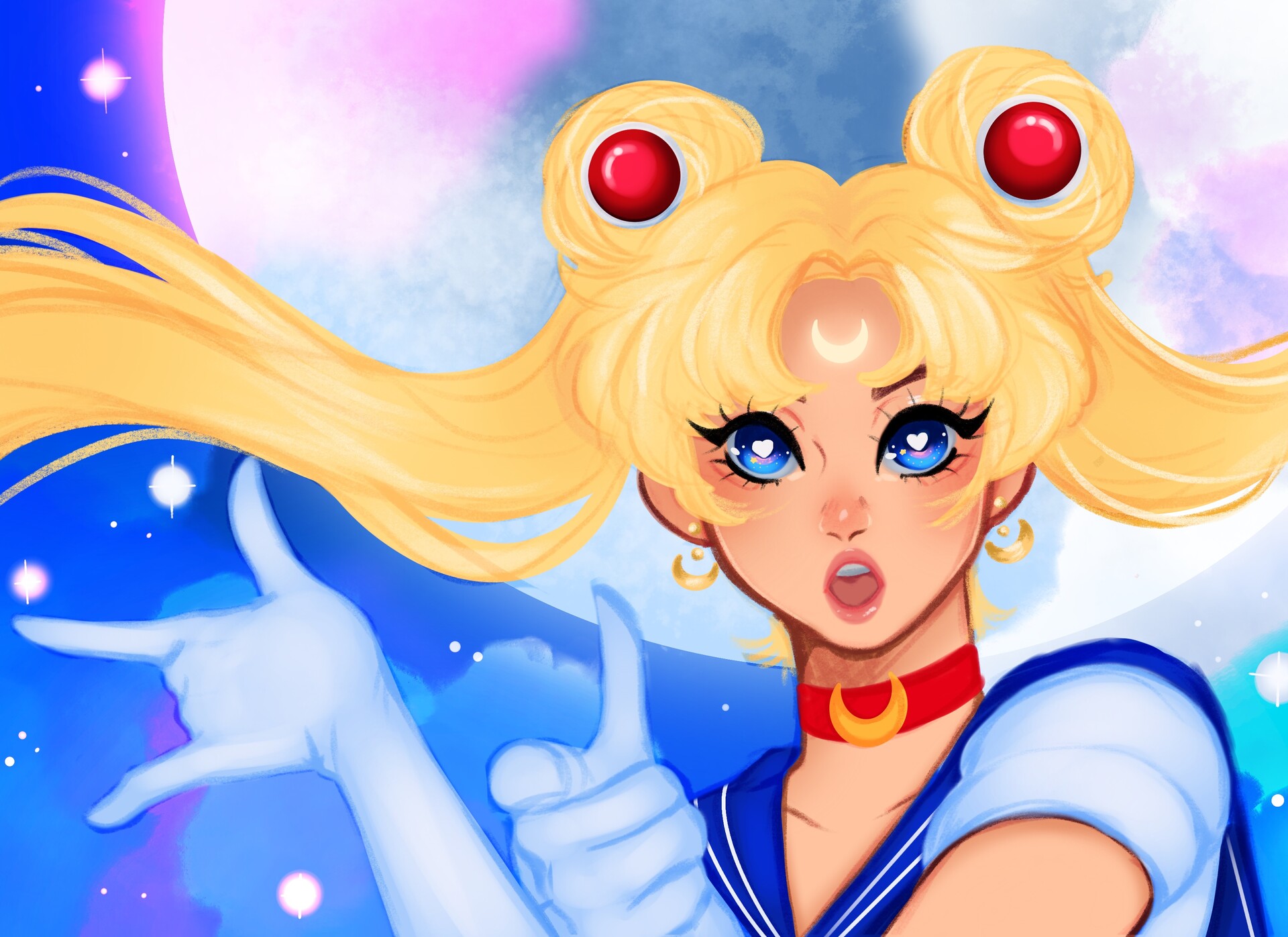 ArtStation - In The Name of the Moon I'll Punish You