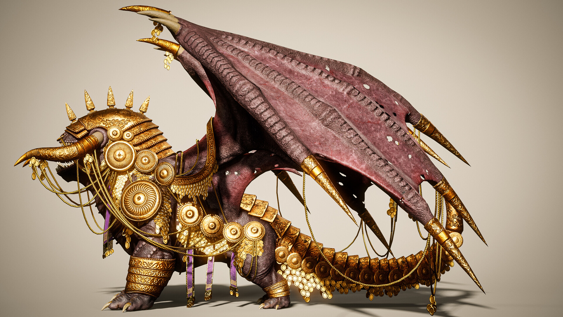 ArtStation - The Nushkar [Artstation Dragon rising Challenge ]