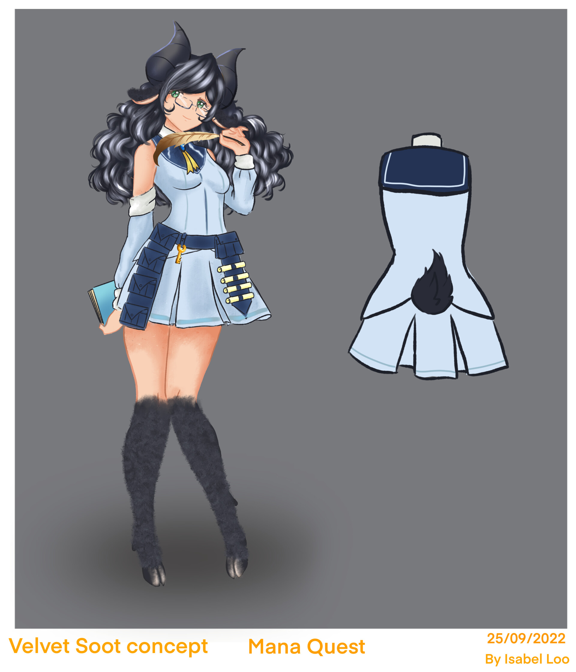 ArtStation - Mana Quest character concept designs