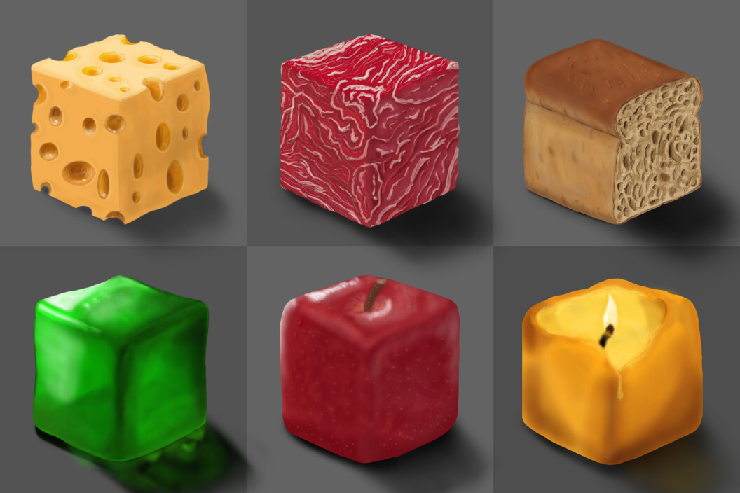 ArtStation - Material Cubes