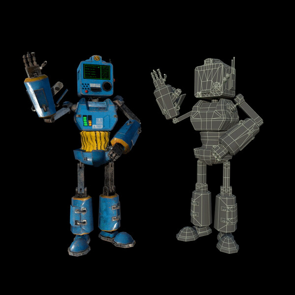 ArtStation - Plumber Robot