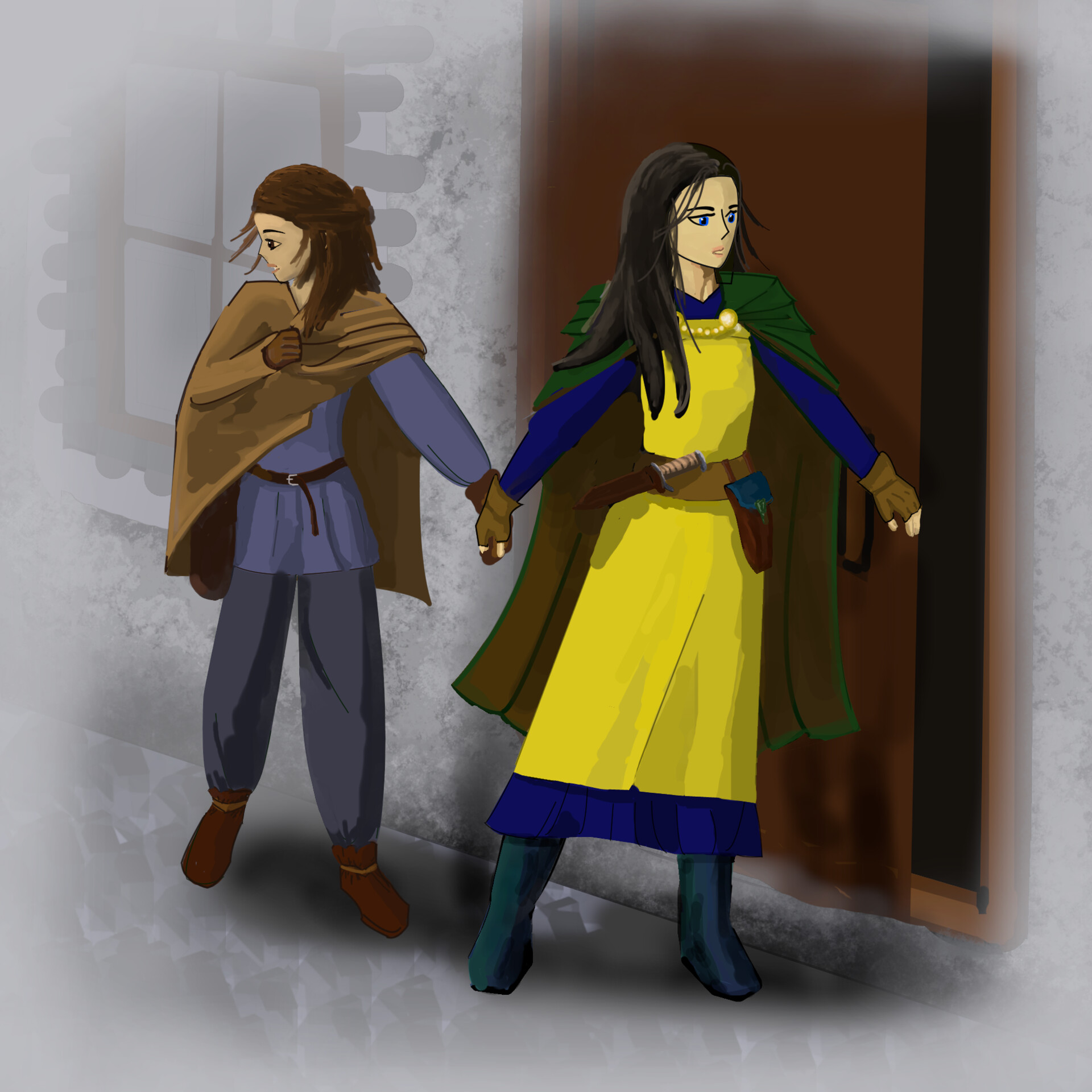 Julie Slater - Characters for 'Between Two Eyes'