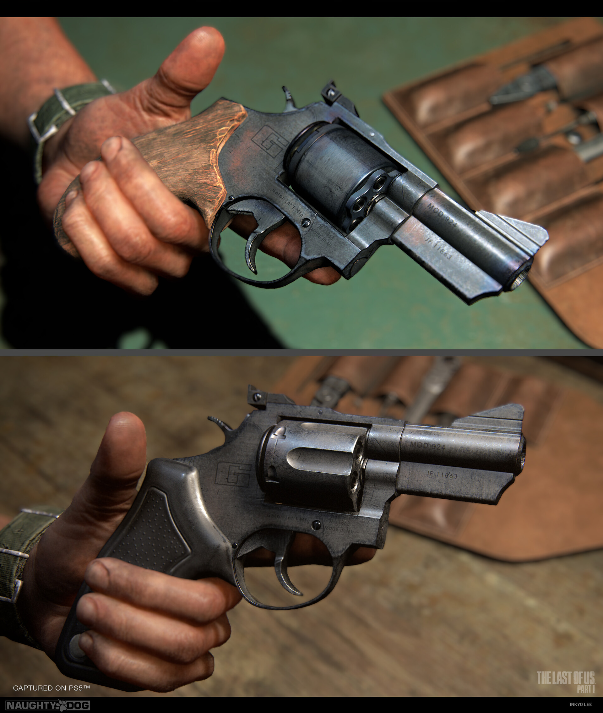 inkyo lee - Last of Us Part1 Remake Range Weapons