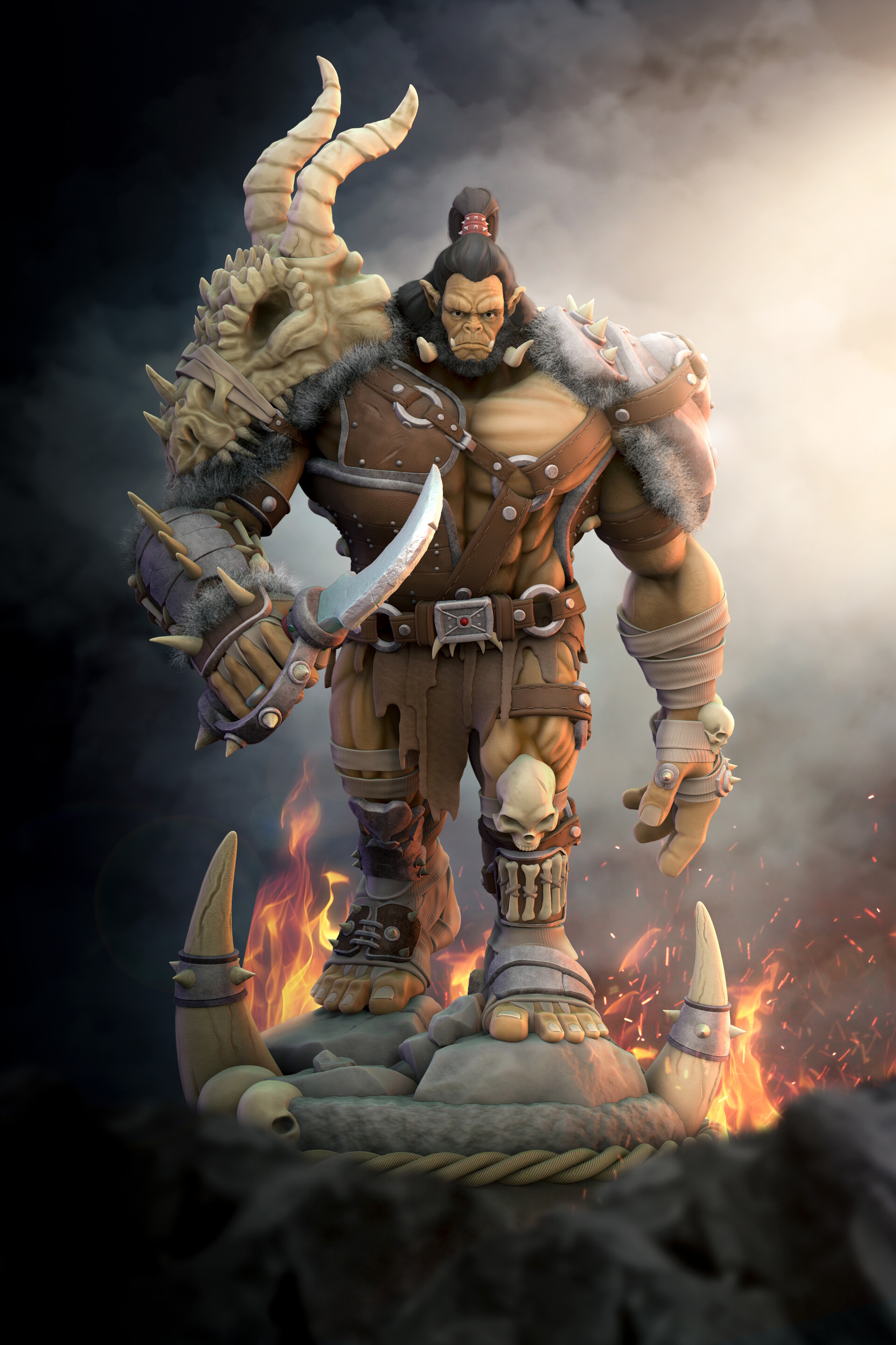 ArtStation - Orc Warrior