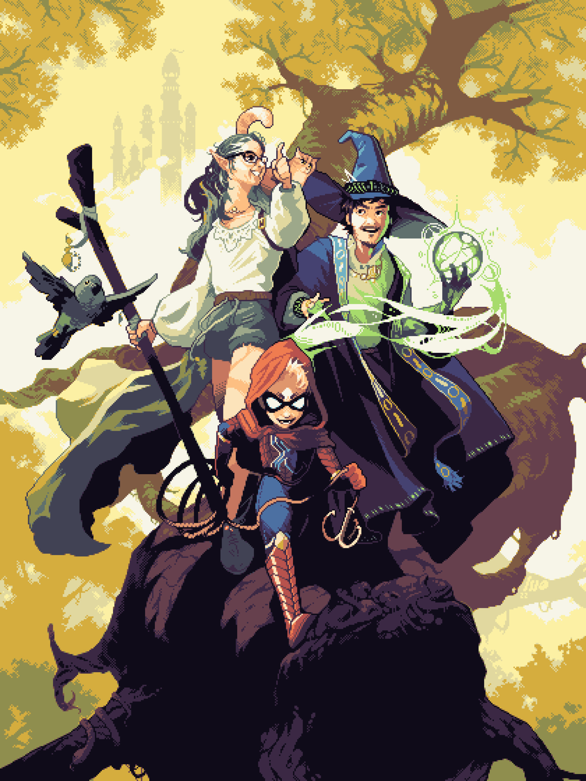 ArtStation - Bonbon Family Portrait