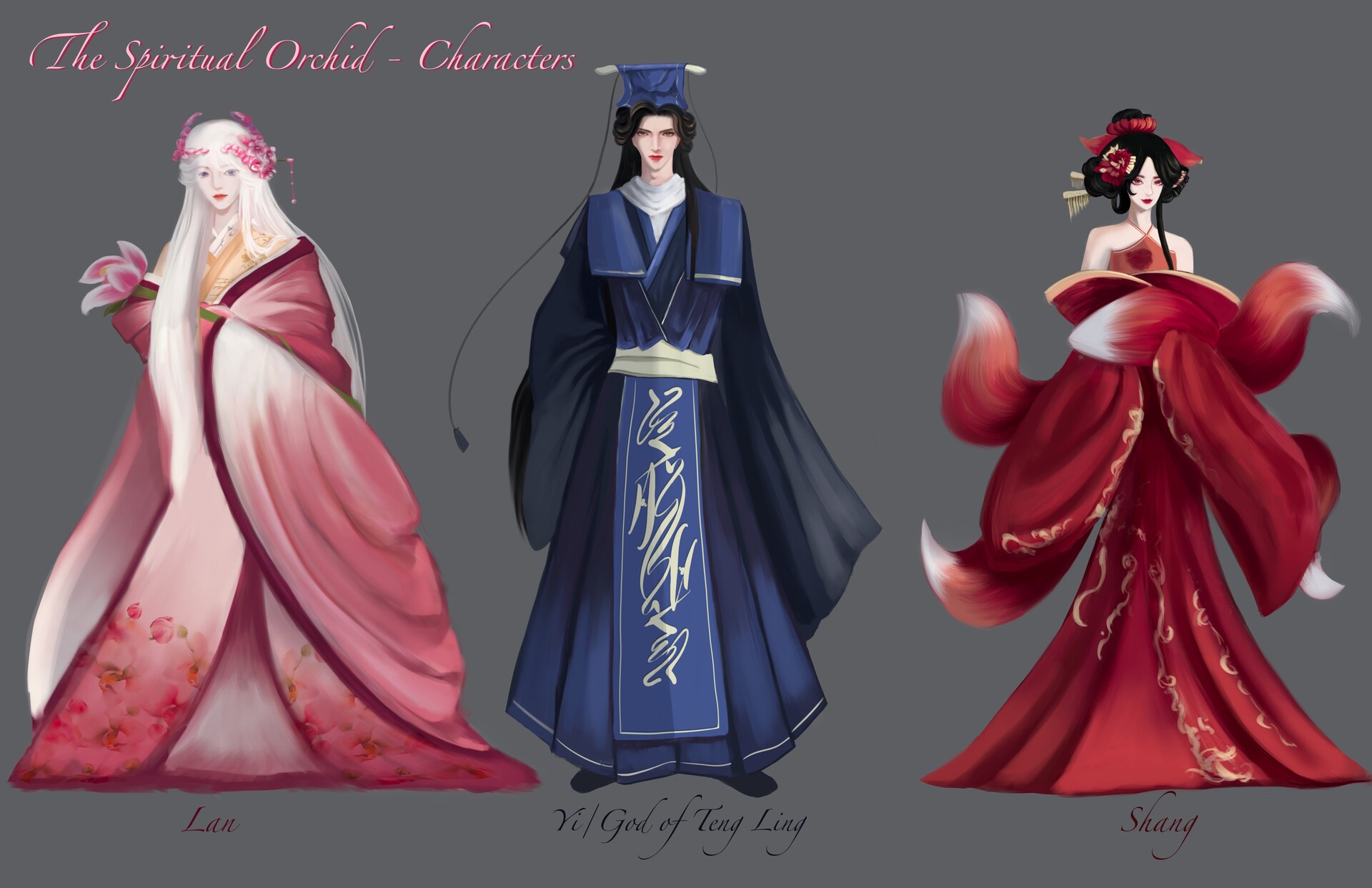ArtStation - The Spirited Orchid | Character Design