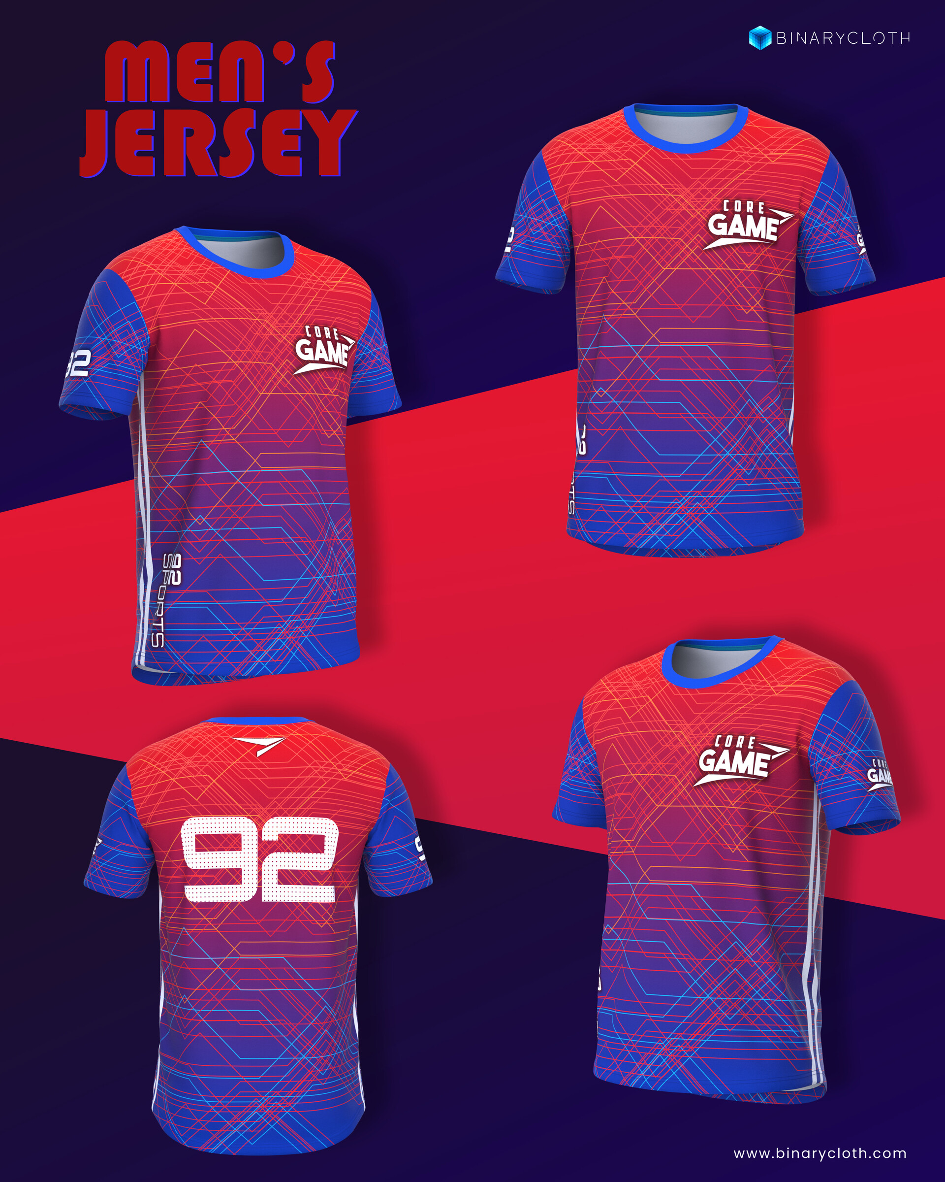 ArtStation - Men Jersey