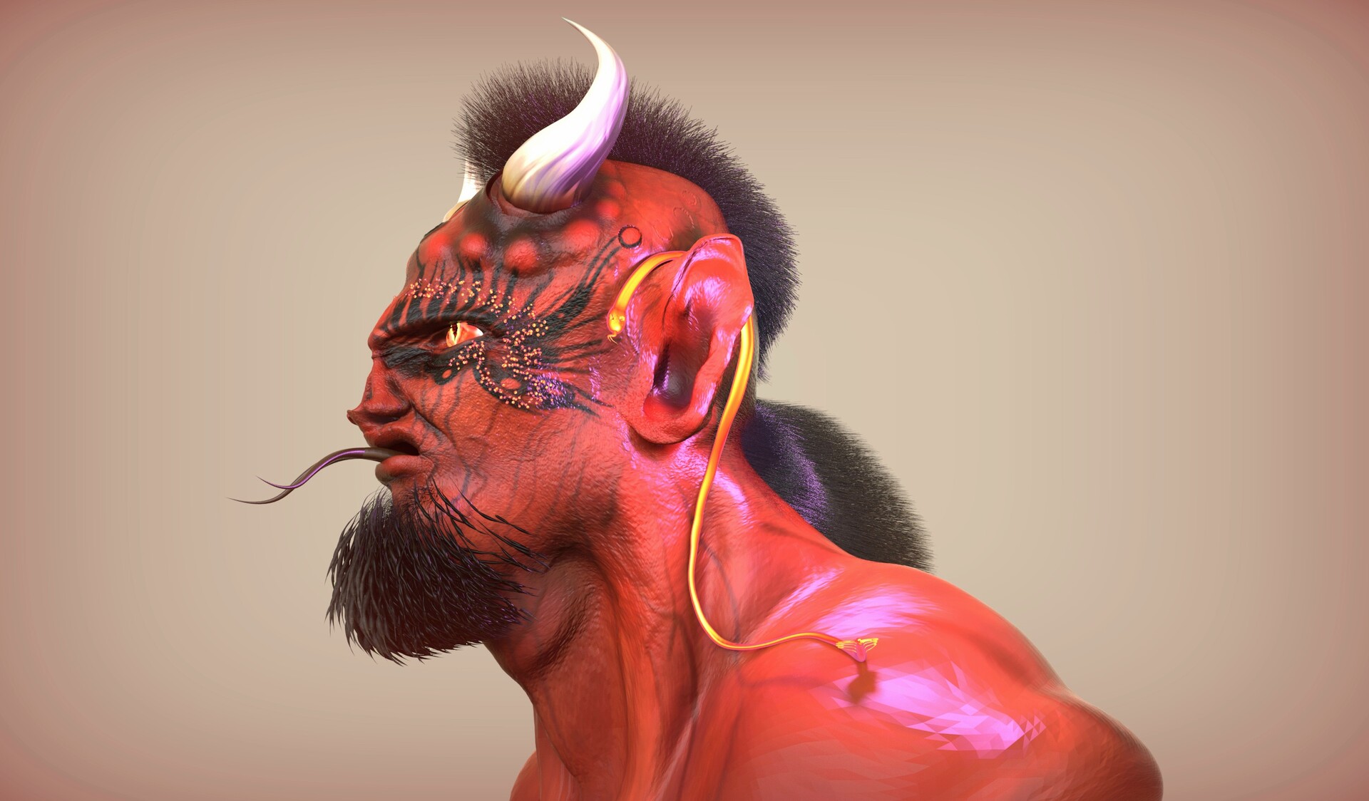 ArtStation - The Devil 🤘 is here