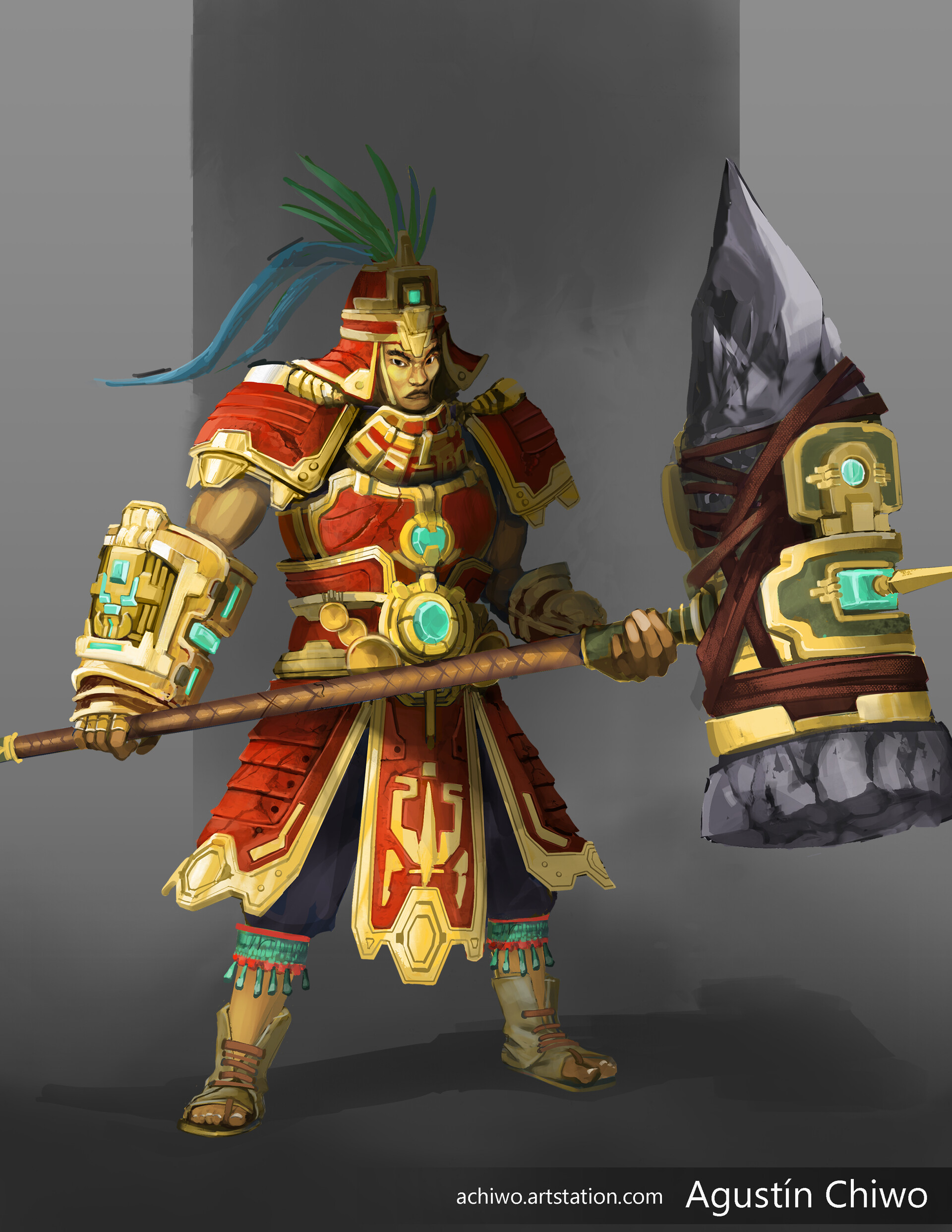 ArtStation - Acatzin II - Tank Design