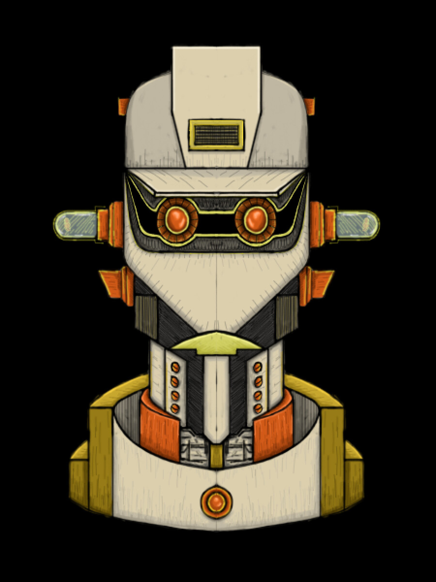ArtStation - Robot head