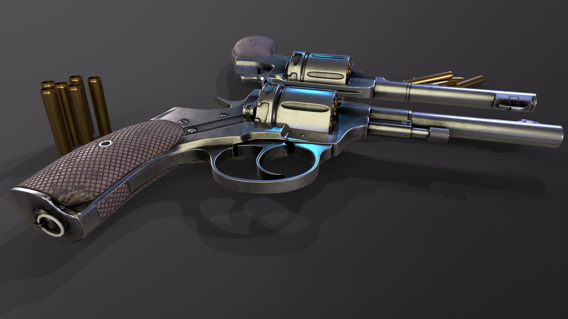 ArtStation - Revolver Nagana 1895