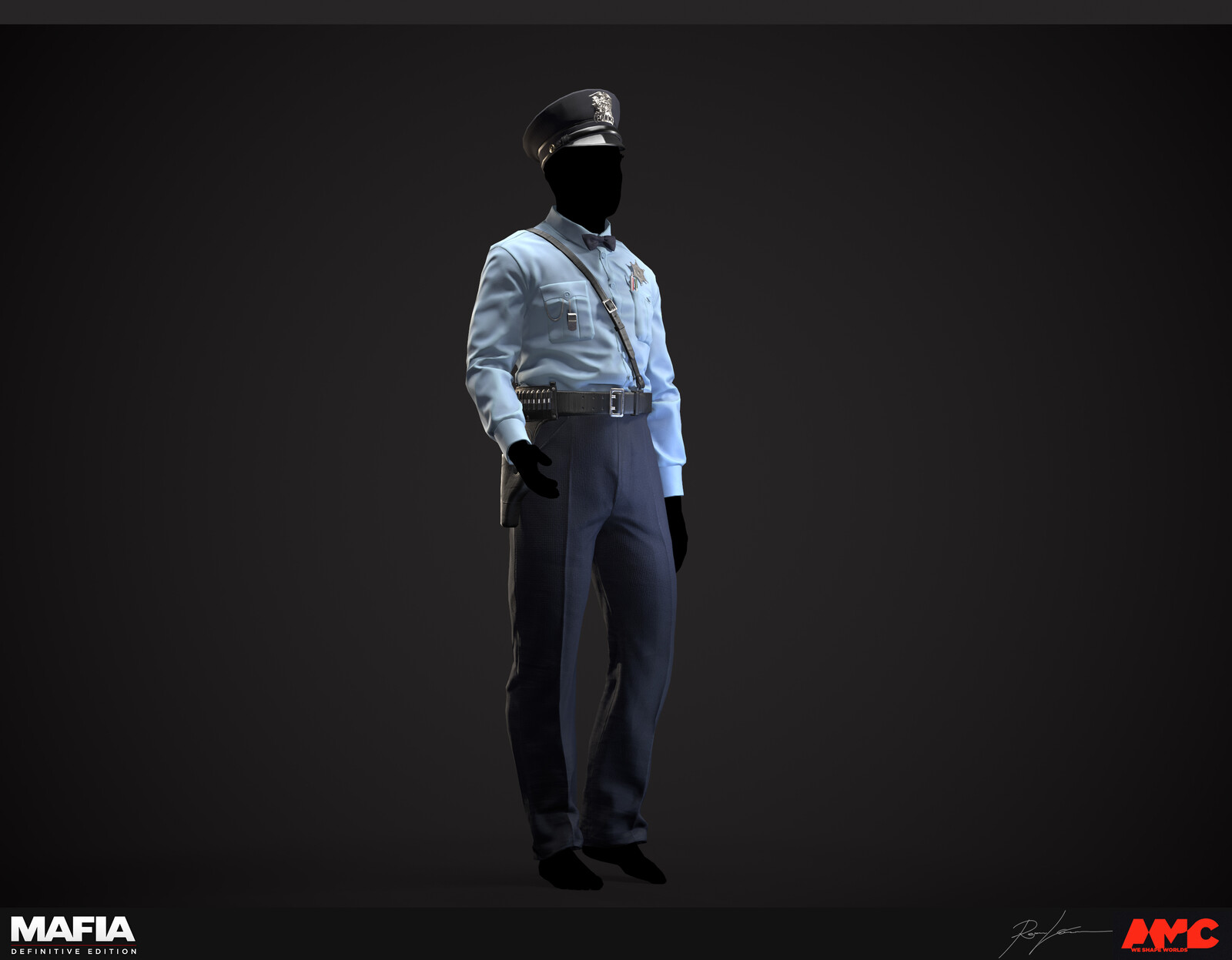 Vanessa Romascanu - Mafia Definitive Edition - Security Uniform