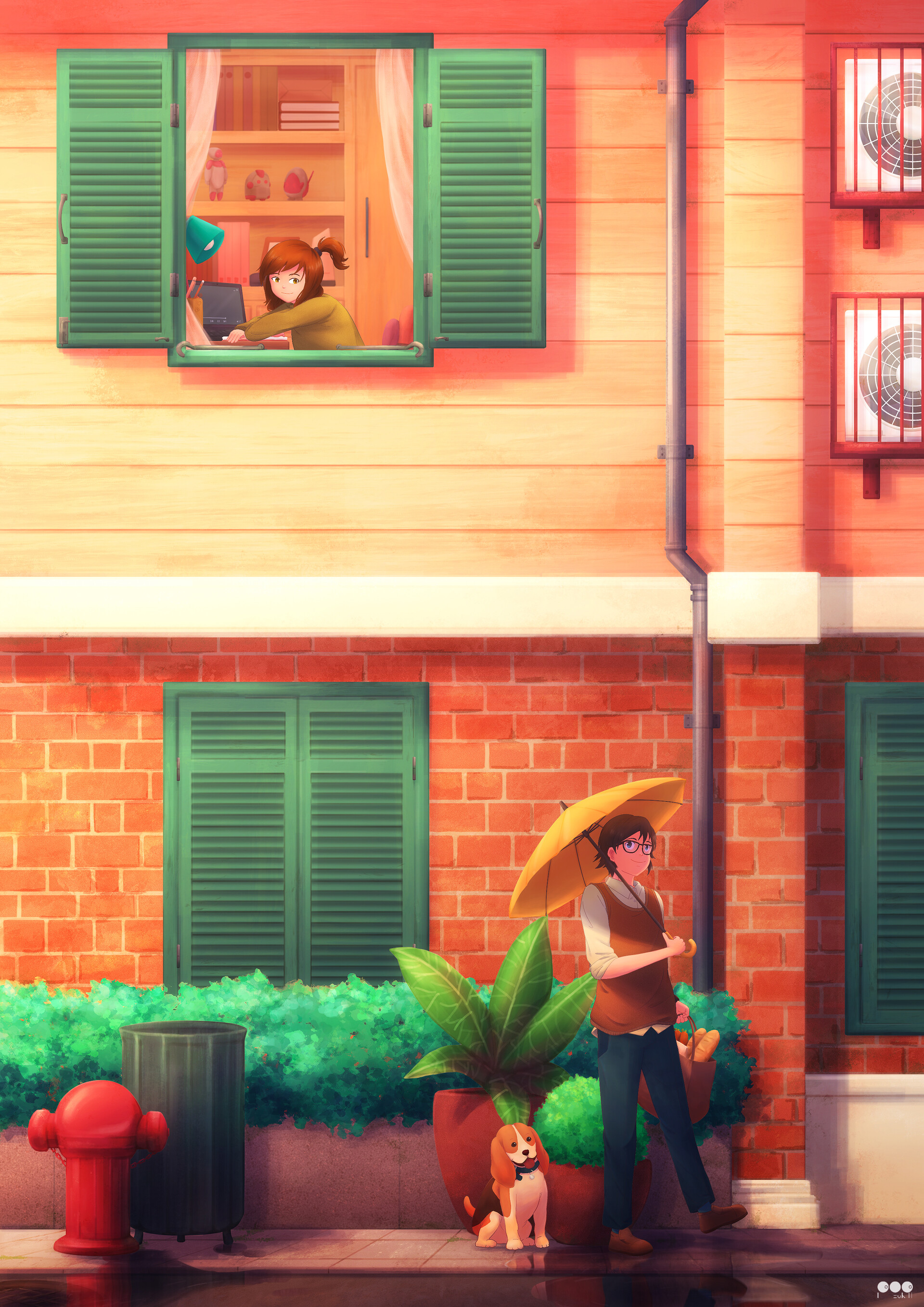 ArtStation - Walking back home