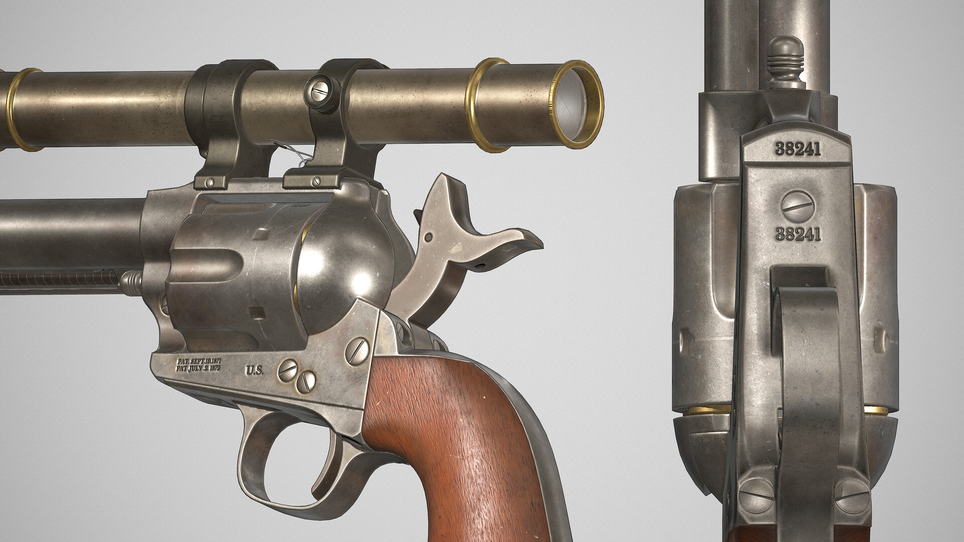 ArtStation - Colt Buntline Special