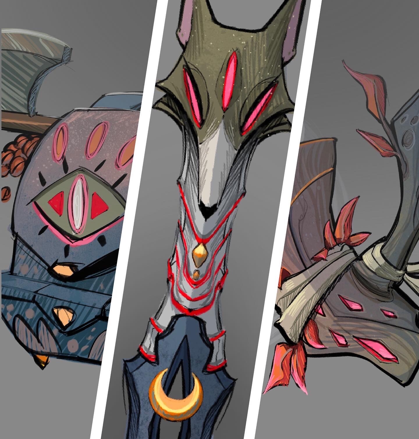 ArtStation - Red-Eye Tribe props 👹