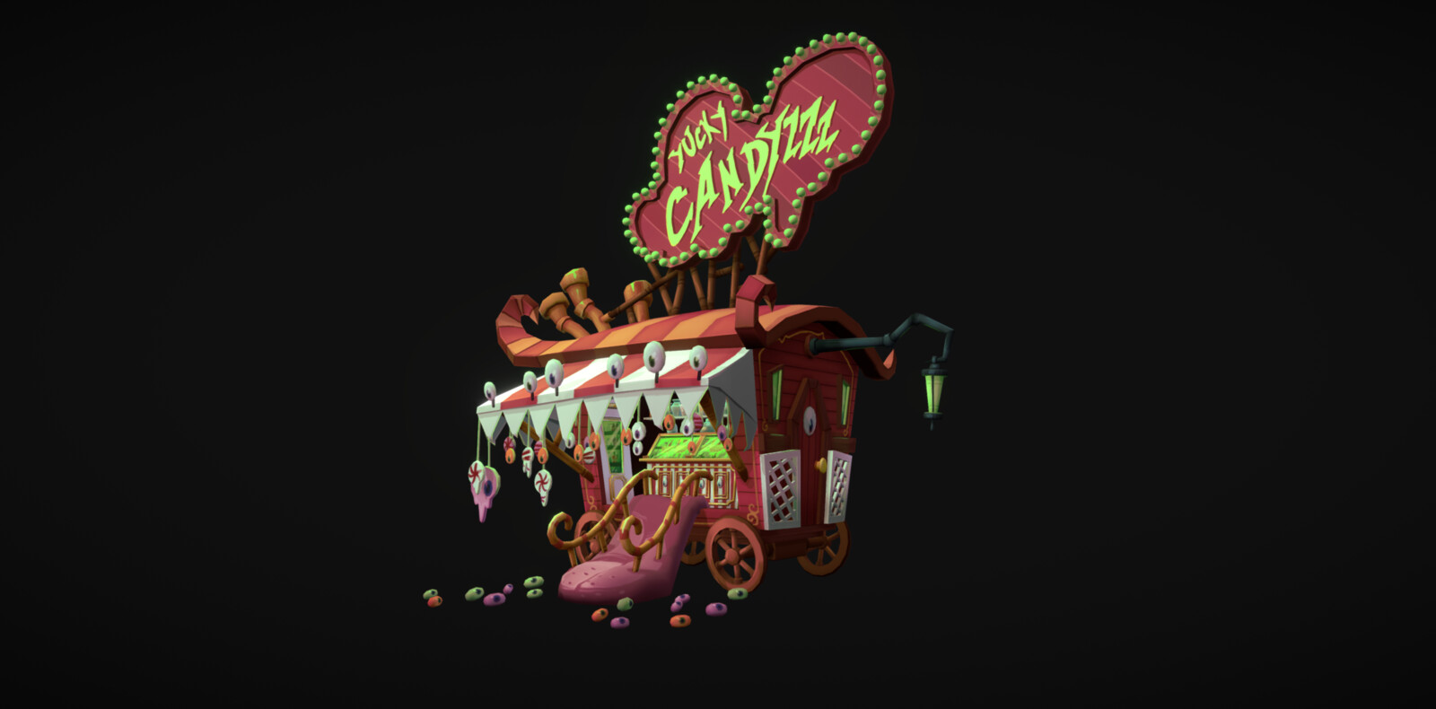 Angelica Delannoy - Hell Circus Candy Shop