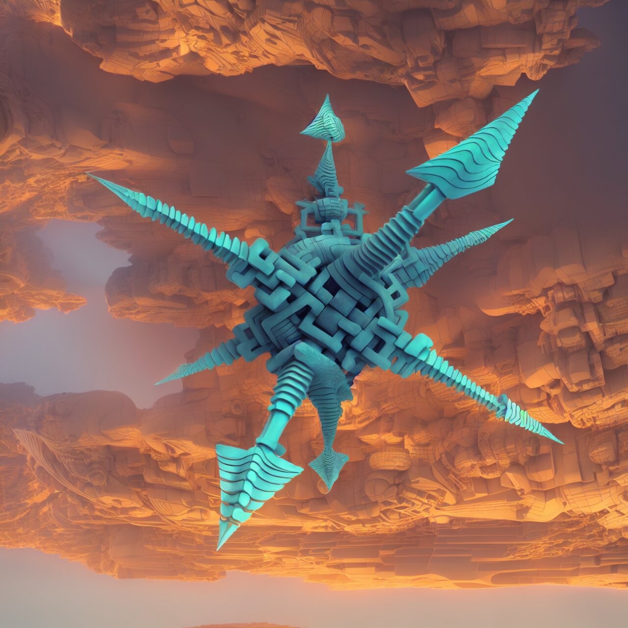 ArtStation - Mutating my 3d models with the machine mind. Blender to ...