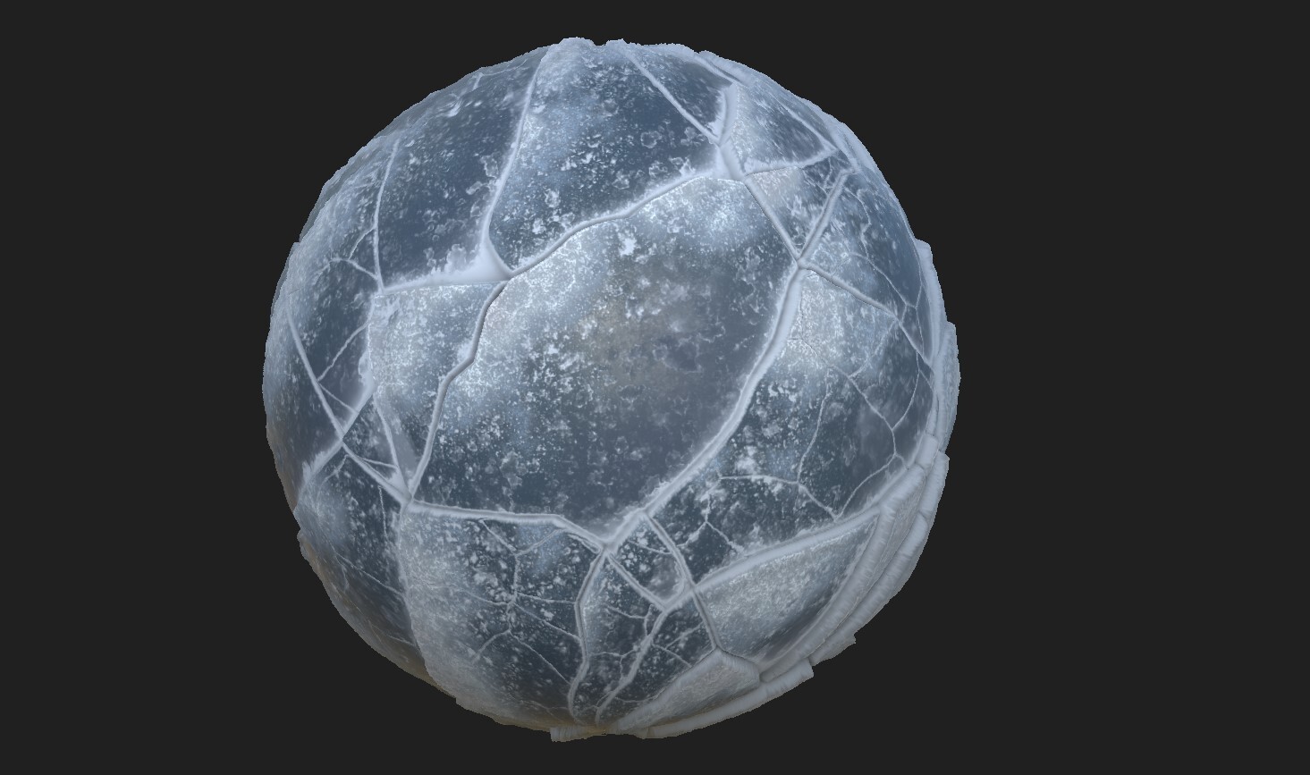 ArtStation - Realistic Ice Material