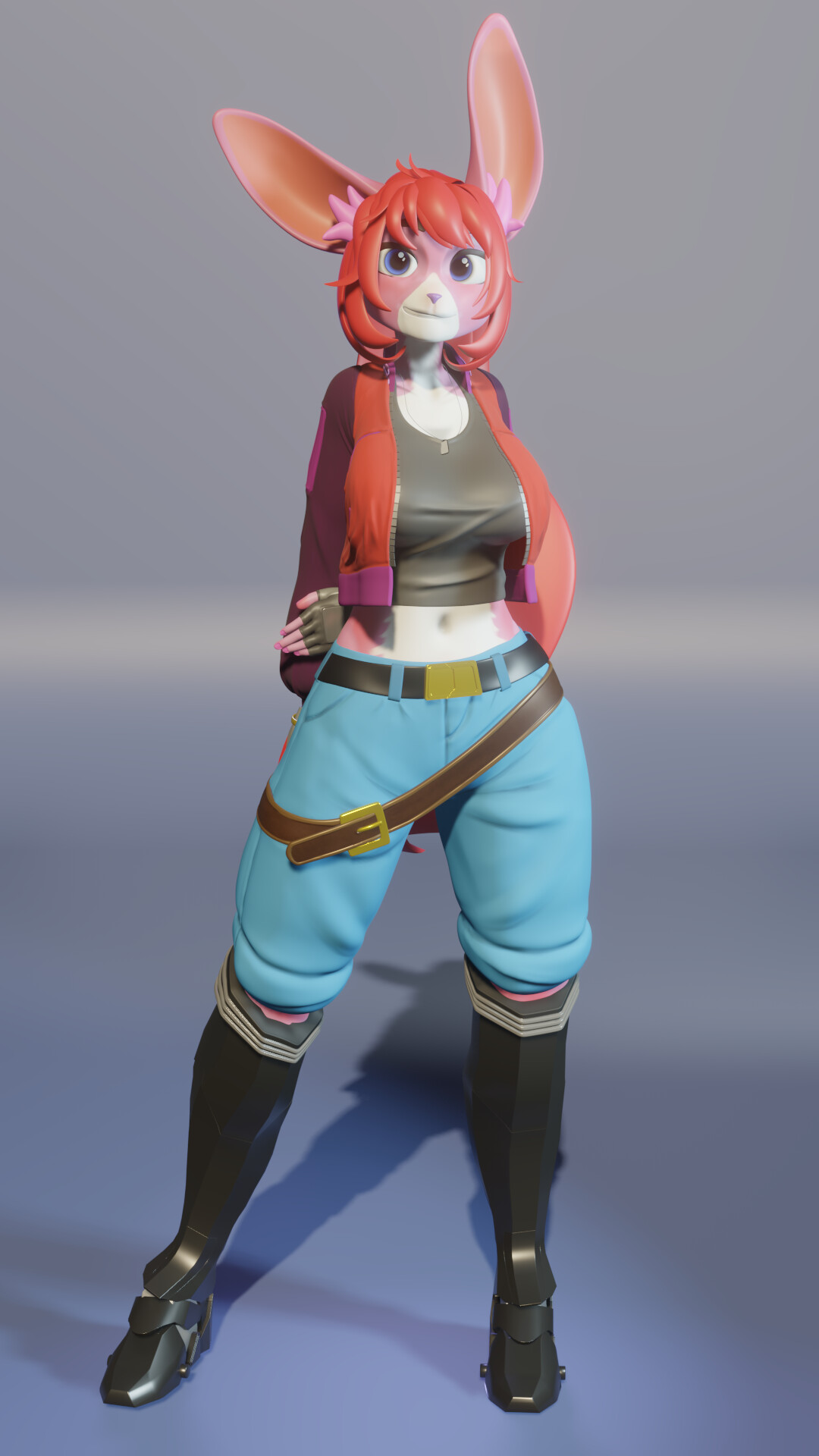 ArtStation - Bunny Robot-Leg Fighter