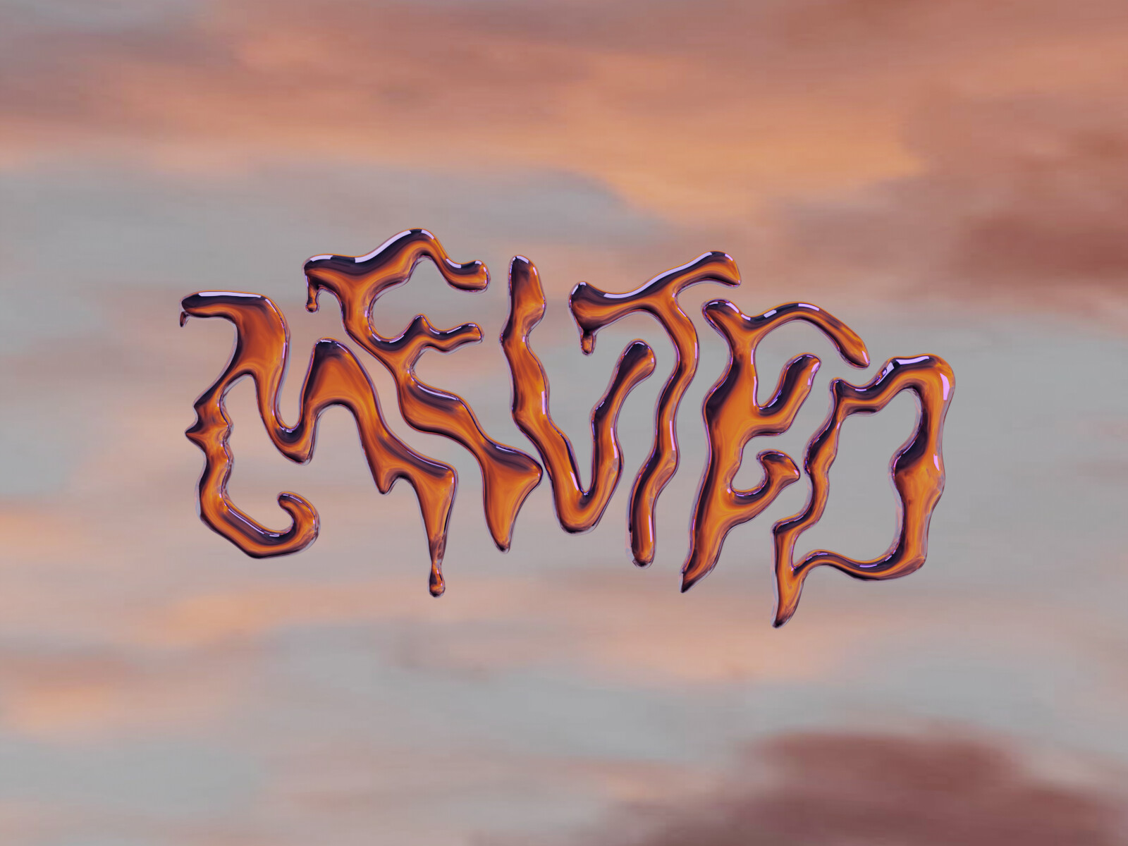 İrem Söylerkaya - Melted Chrome Type