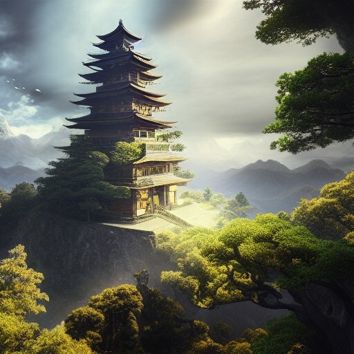ArtStation - Japanese Pagoda