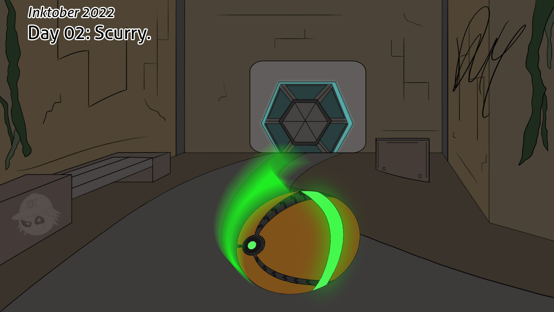 ArtStation - Inktober 2022 Day 02: Scurry