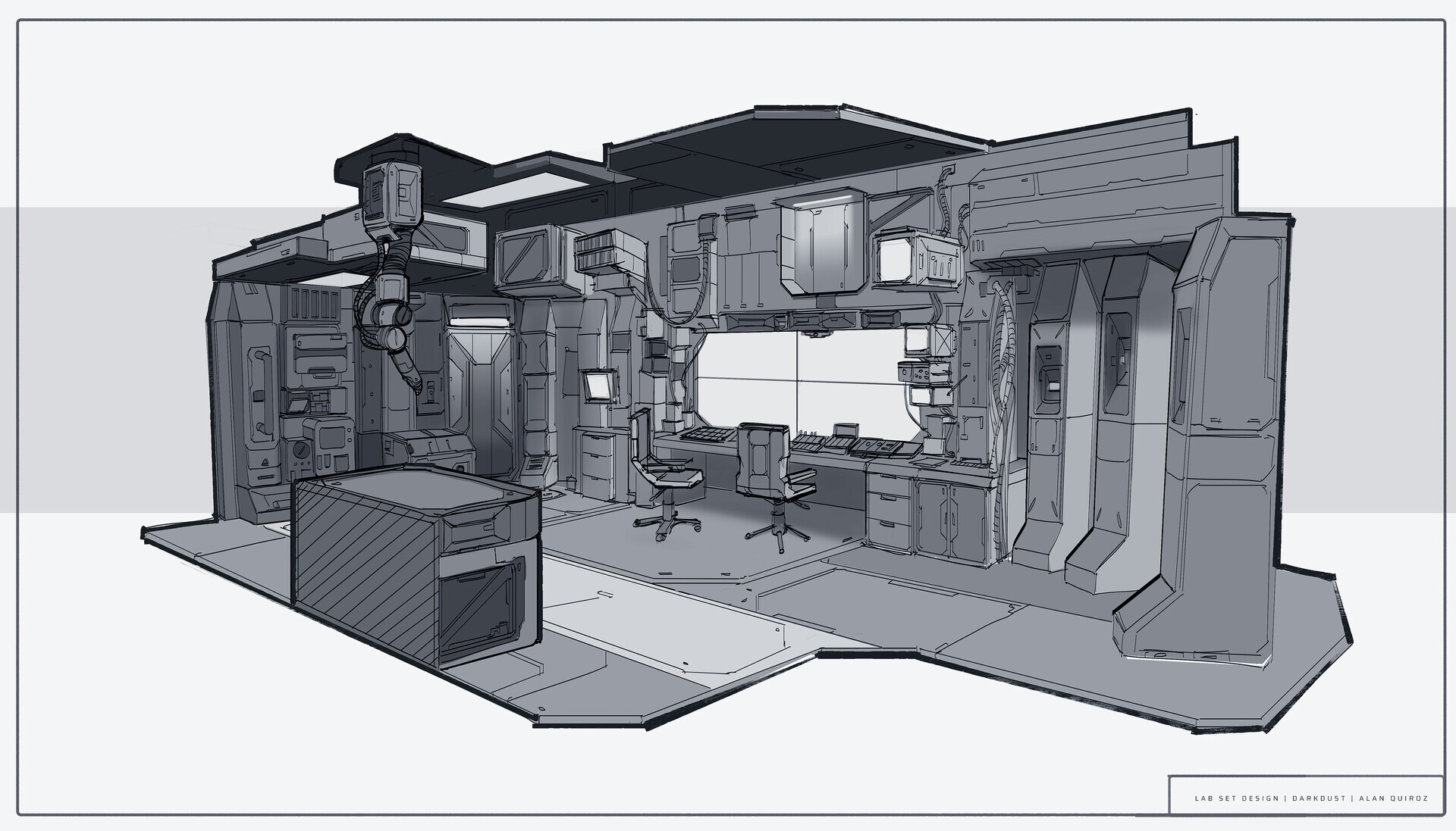 ArtStation - Sci-fi Lab