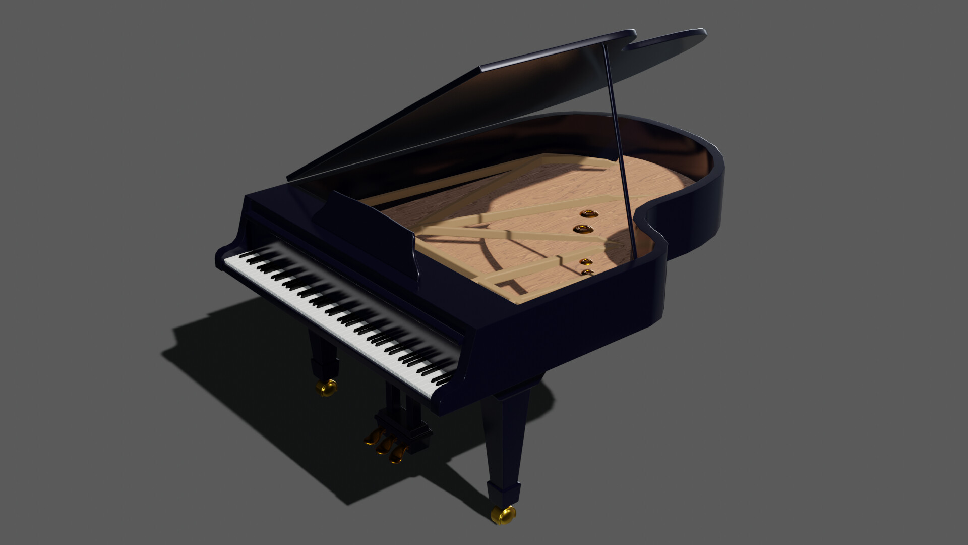 ArtStation - Grand Piano Model