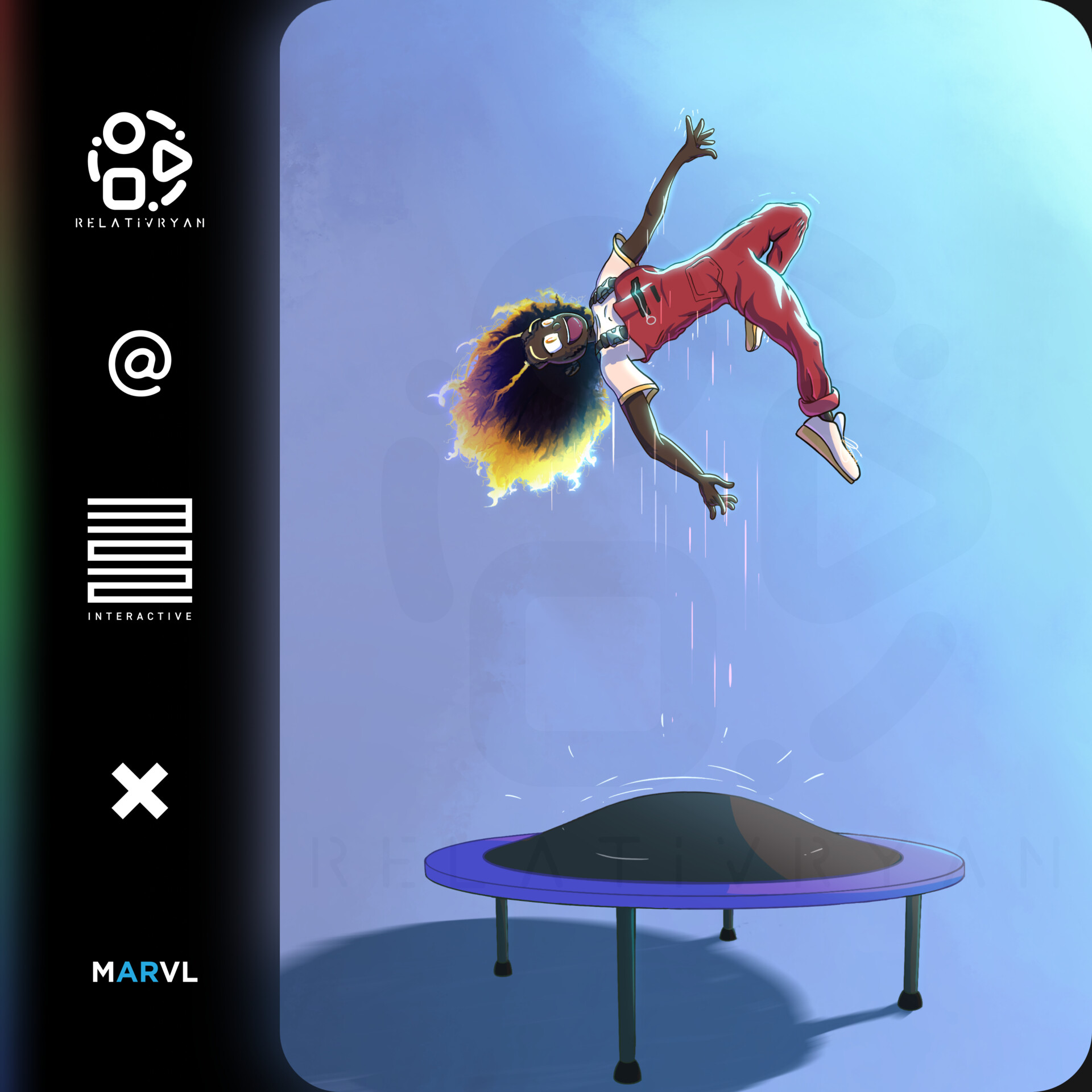 ArtStation - MARVL: Card Art - Bounce