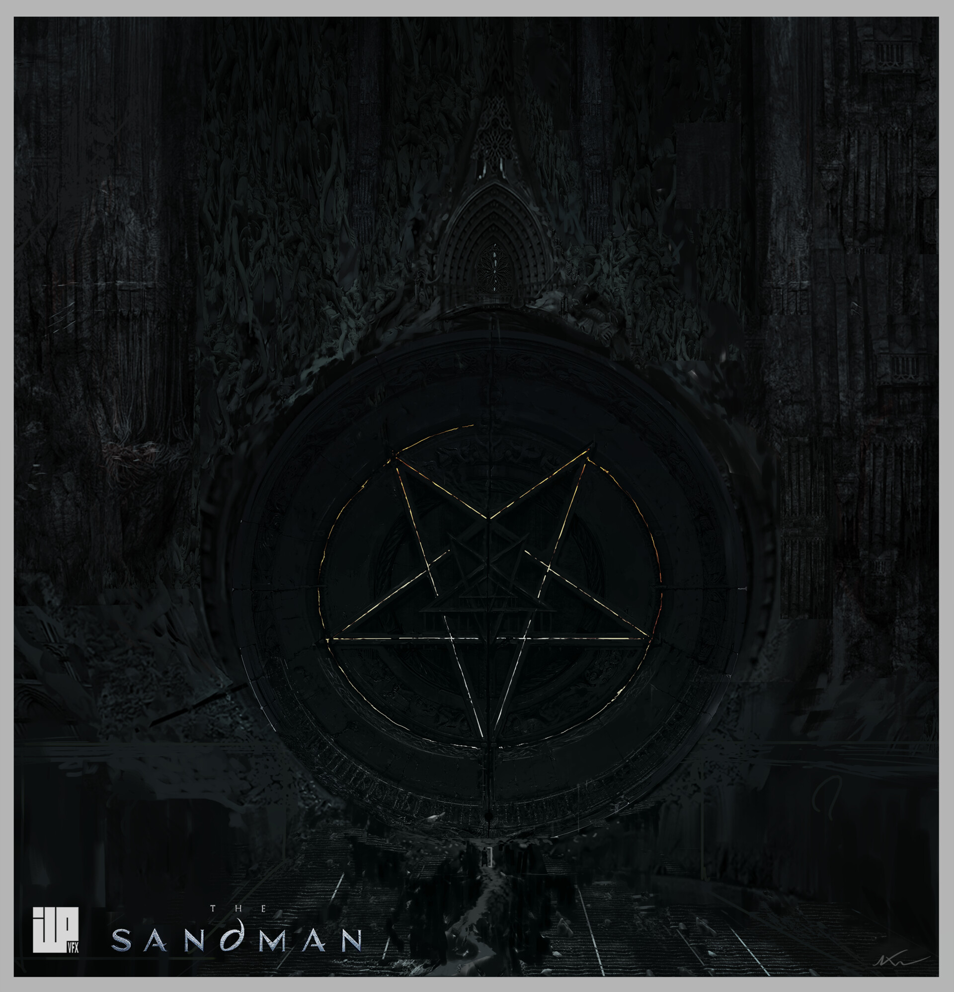 Niklas Wallén Concept Artist - The Sandman - Hell's Door