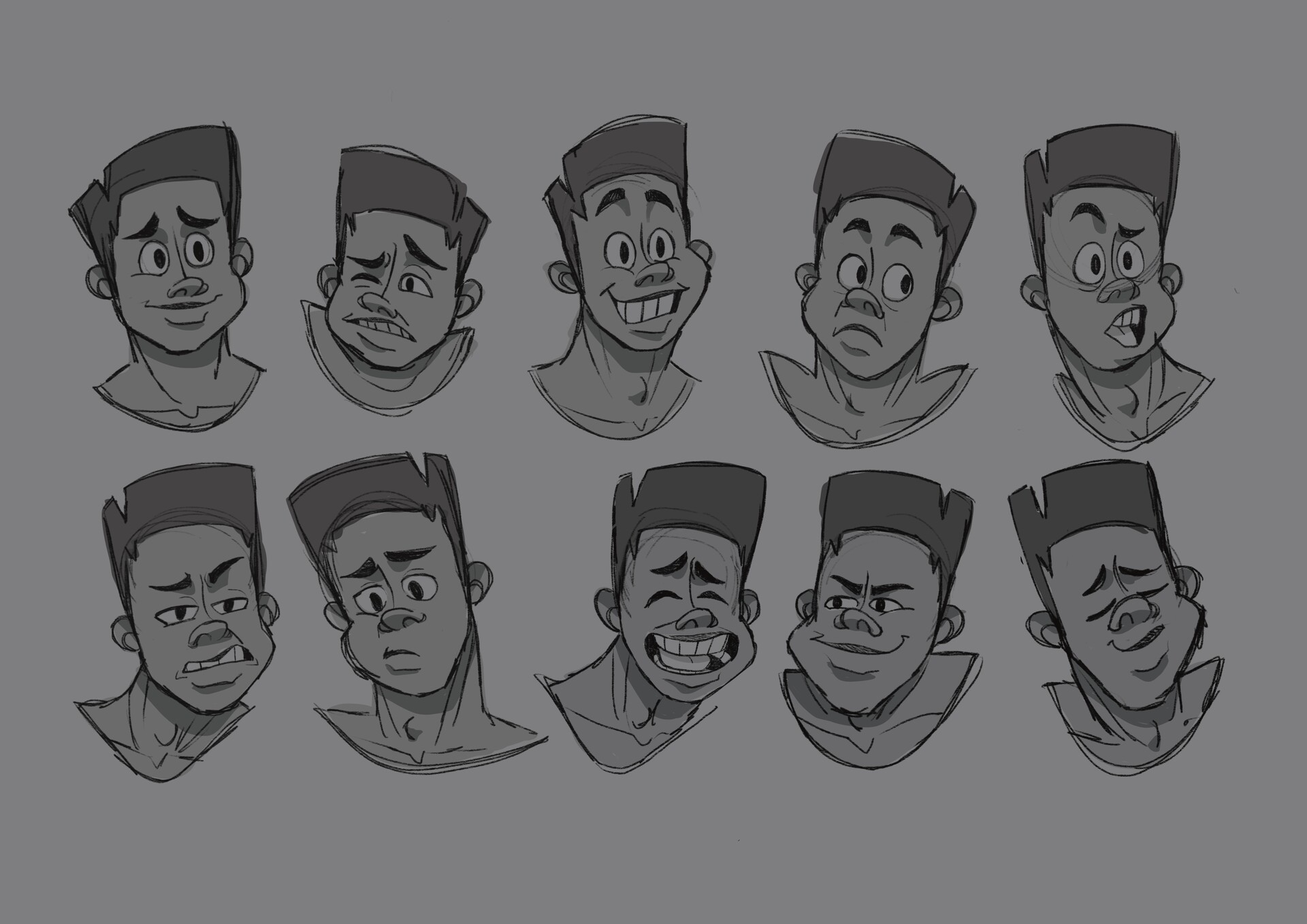 ArtStation - Expressions studys